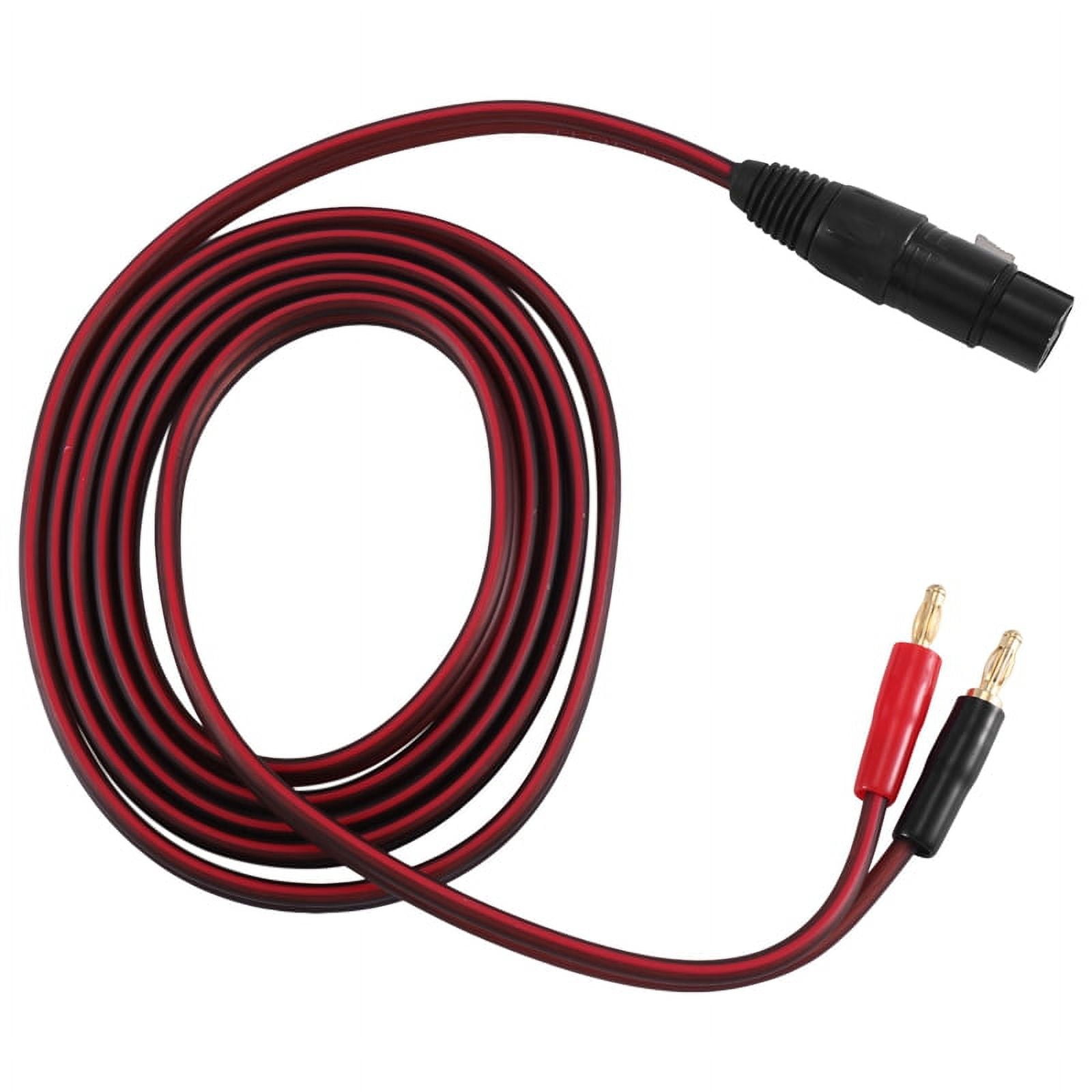 XLR to Banana Speaker Cable,XLR 3 Pin Female Dual Plugs Audio Cable ...