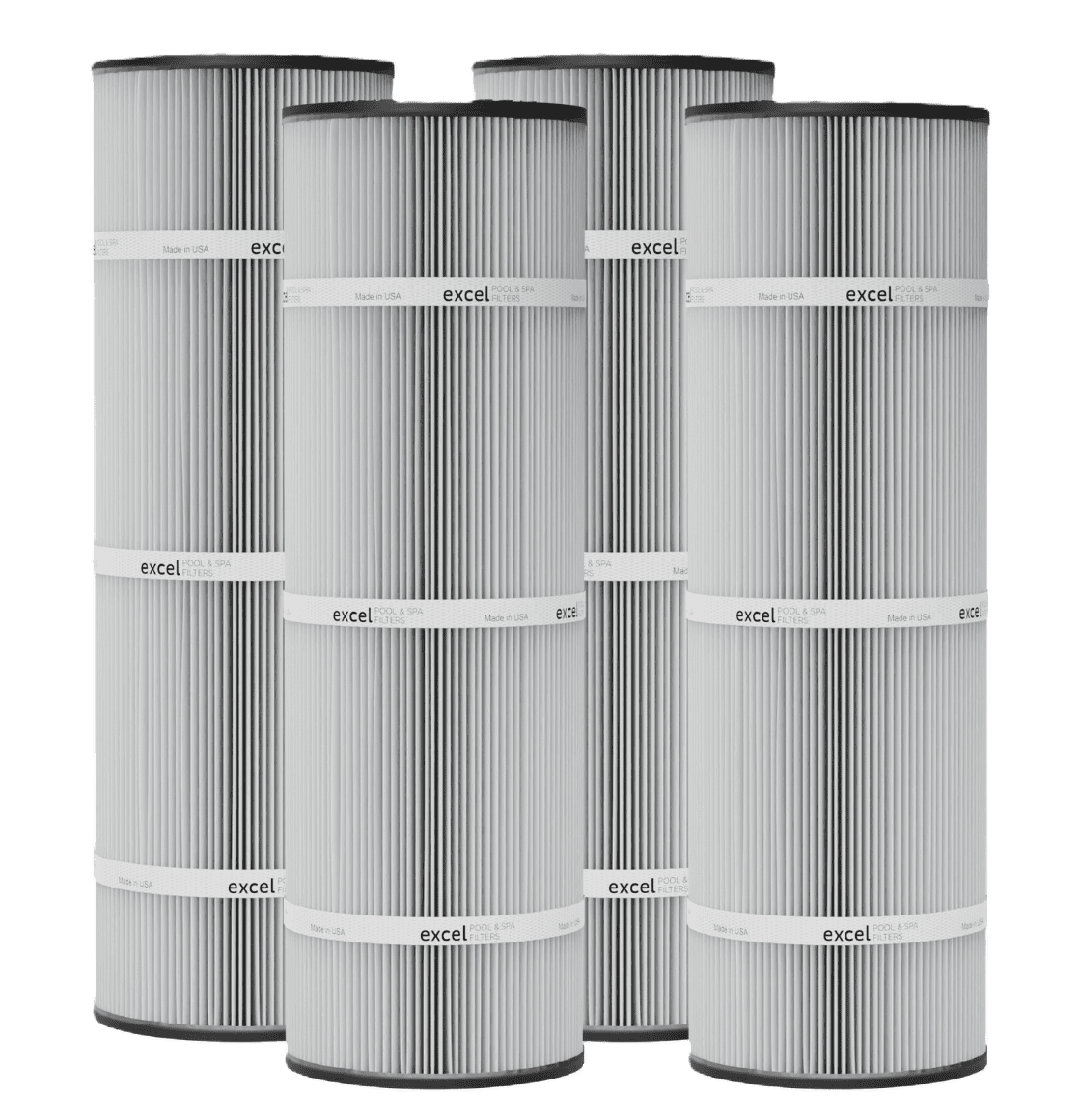 Excel Filters XLS-709 4 Pack Replacement Pool Filter Cartridges for ...