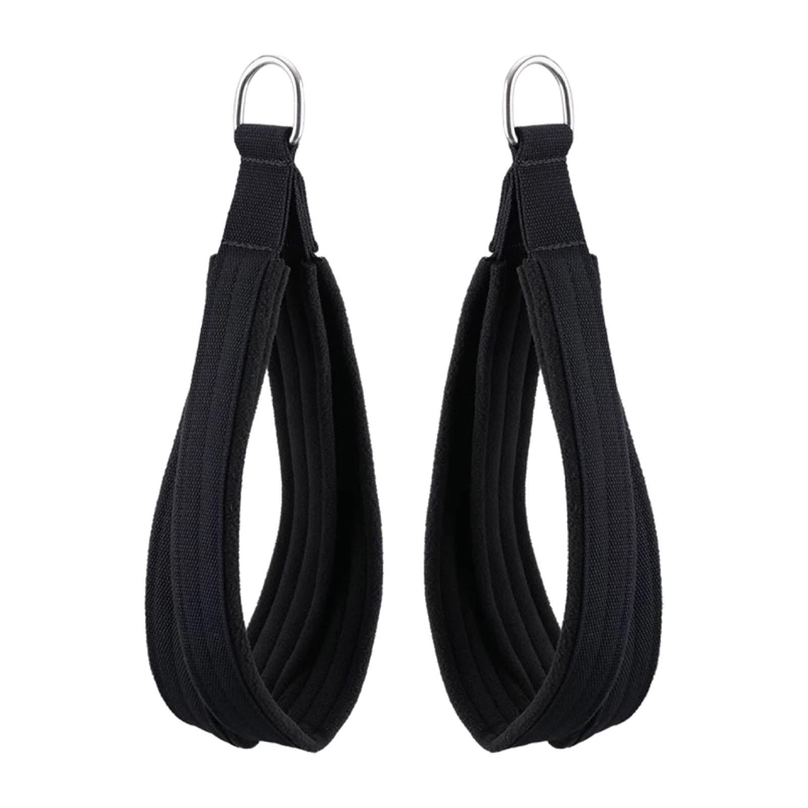 XLWLLNJ 2 Pieces Double Loop D Ring Straps Pilates Straps Core Training ...
