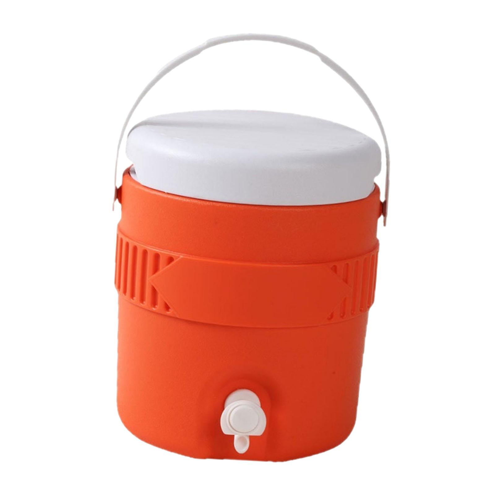 XLWLLNJ 3.8L Insulated Camping Container Barrel Reusable Leakproof ...