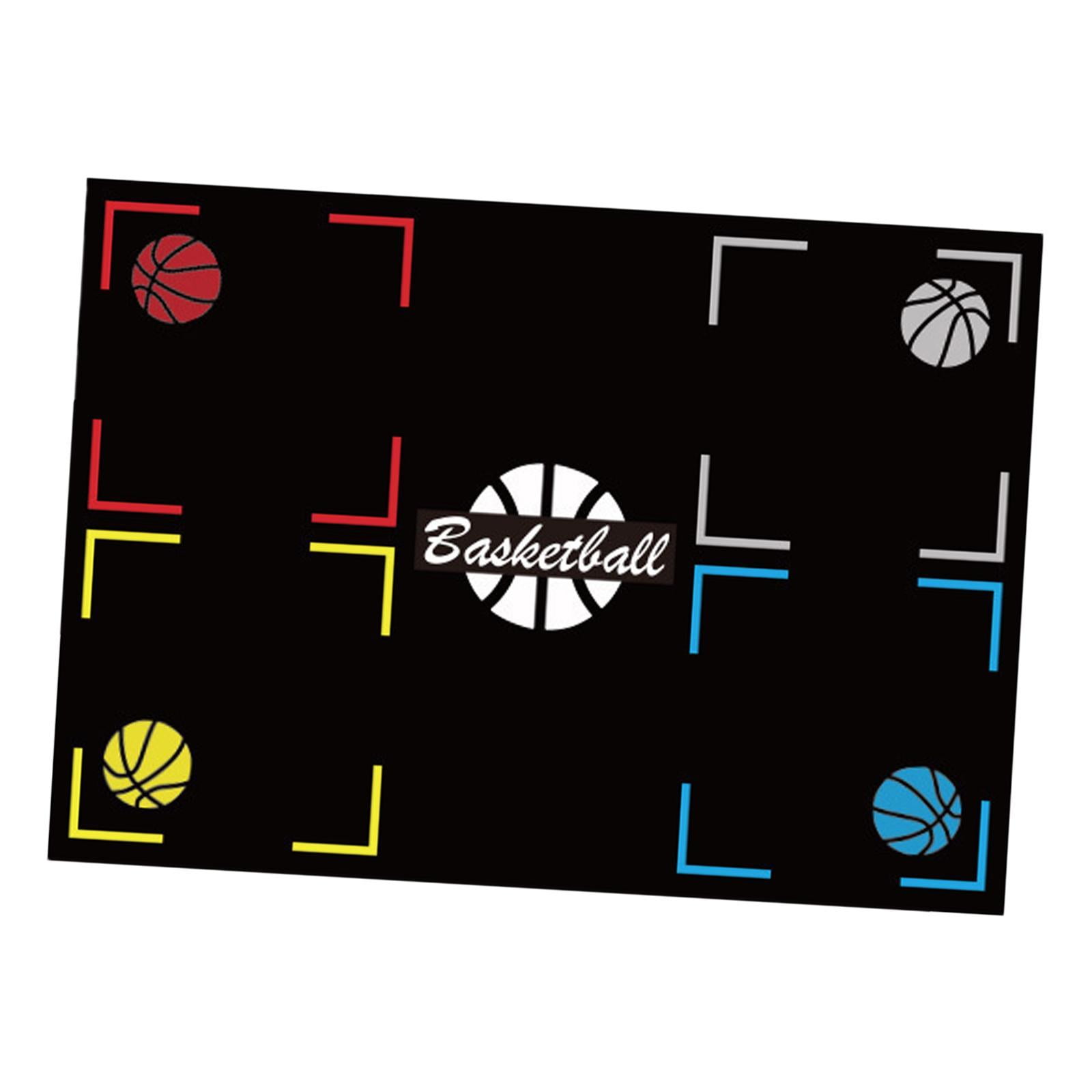 XLWLLNJ Basketball Footstep Training Mat Basketball Footwork Mat ...