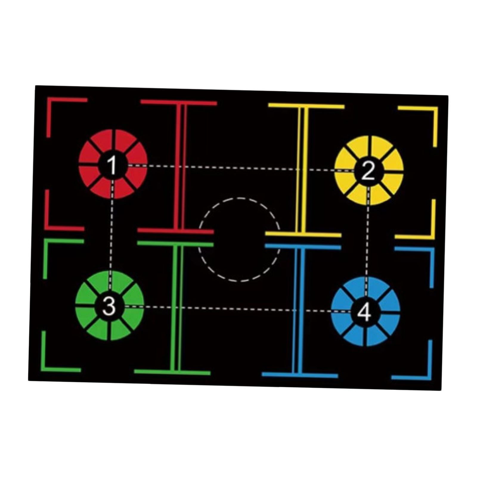 XLWLLNJ Basketball Footstep Training Mat Basketball Footwork Mat ...