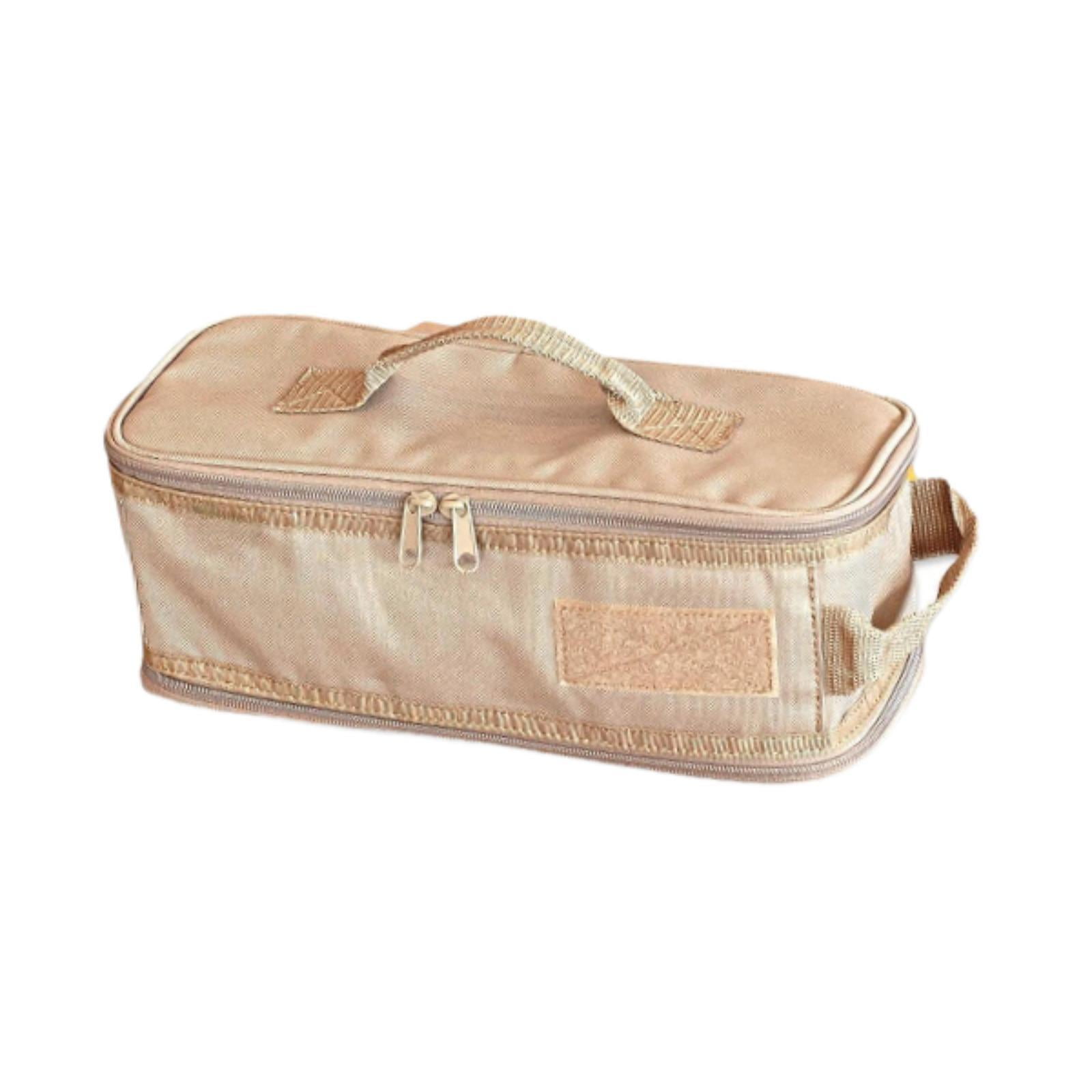 XLWLLNJ Camping Utensil Bag Picnic Utensil Bag Removable Divider Pouch ...