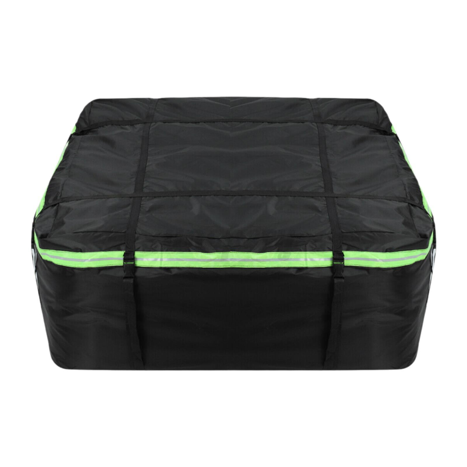 XLWLLNJ Car Rooftop Cargo Carrier Roof Rack with Night Reflective Strip ...