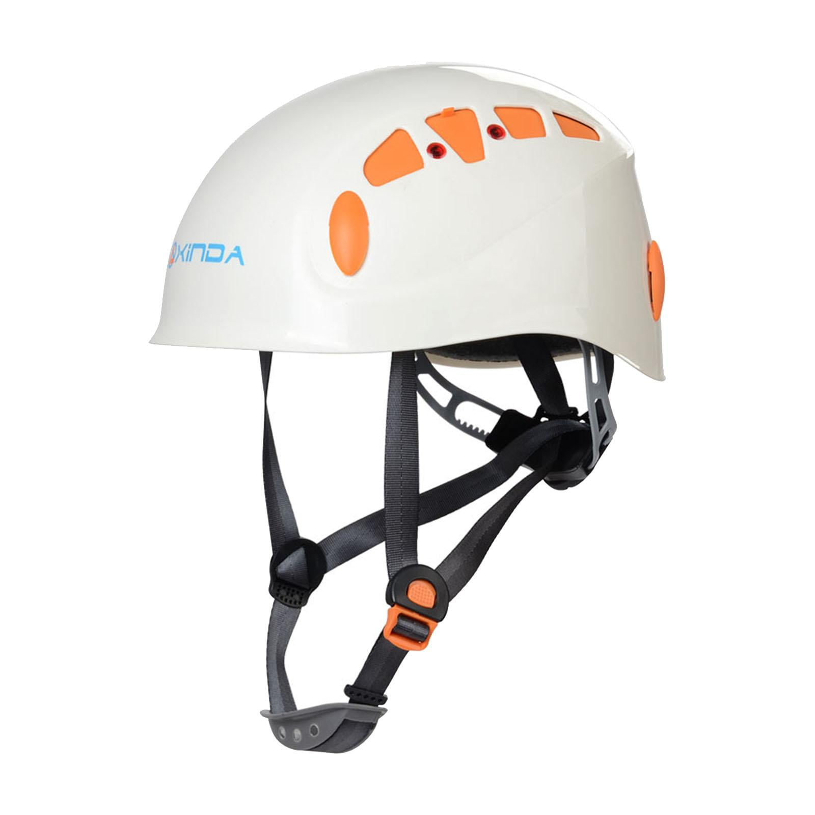 XLWLLNJ Climbing Helmet Caving Helmet Protector Adjustable Size ...