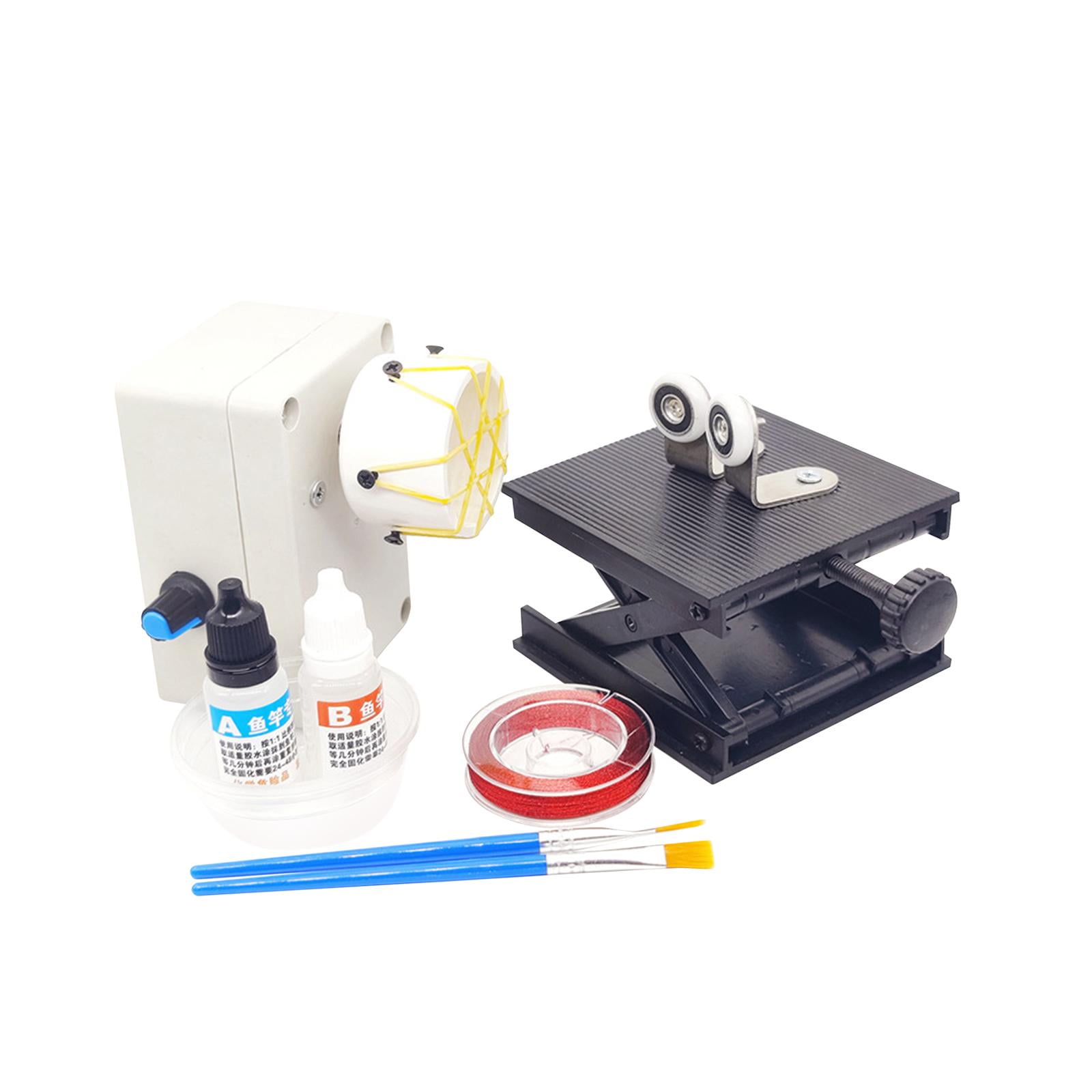 XLWLLNJ Fishing Rod Building Drying System USB Professional Fishing Rod ...