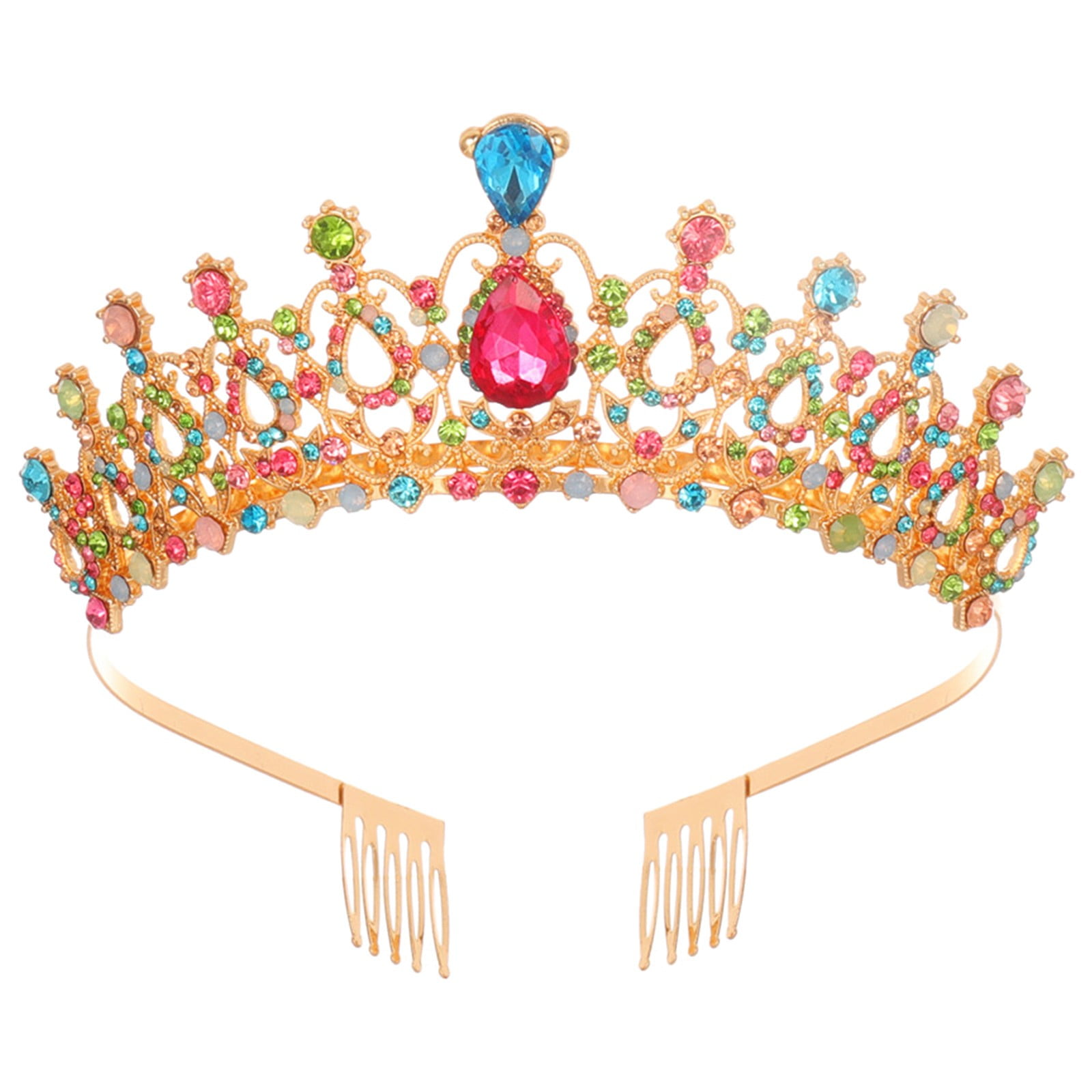 XLZWNU Crown, Tiaras for Women, Birthday Crown, Women Girls Princess ...