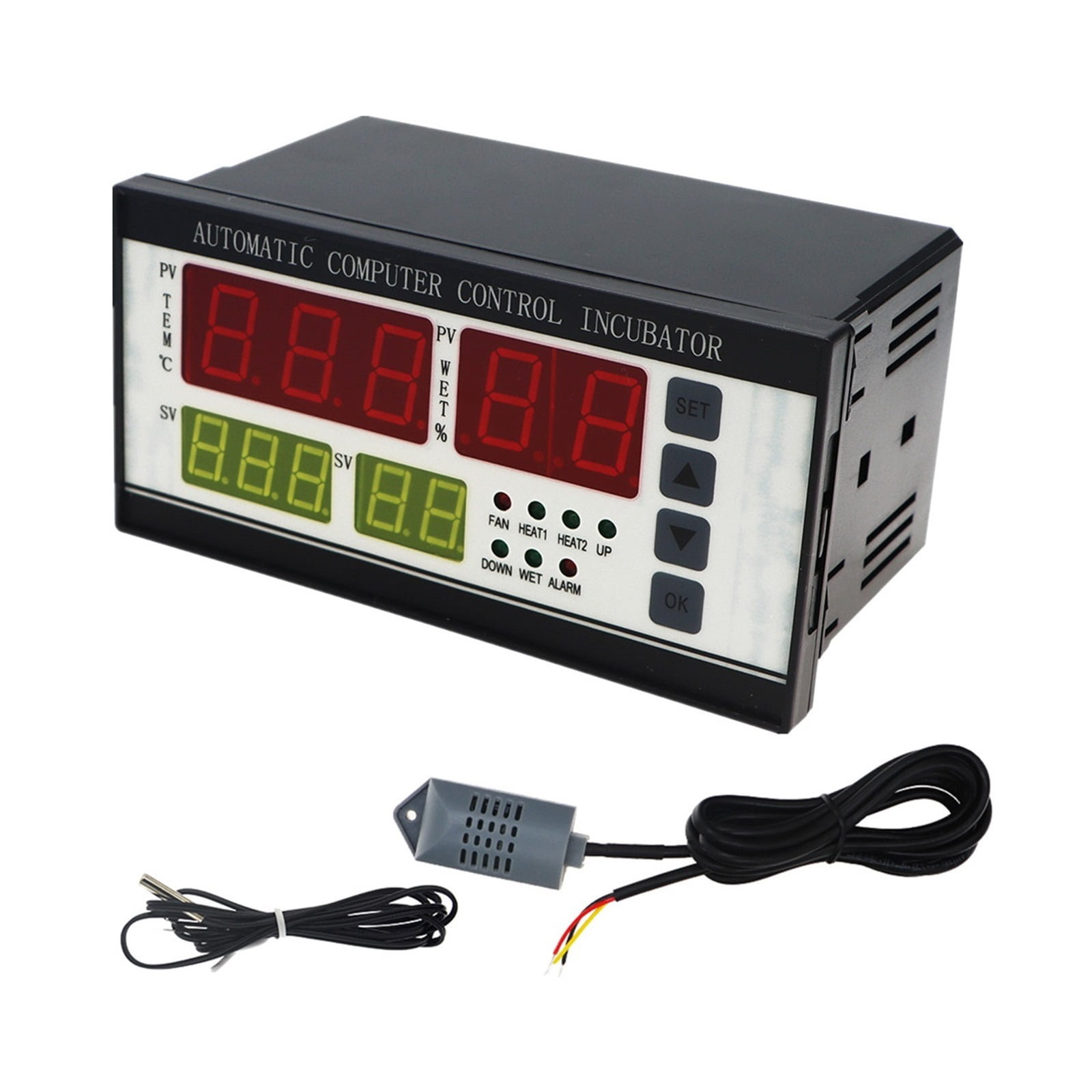 XM-18 Digital Egg Incubator Controller, Multifunctional Thermostat Hygrostat Control With ...