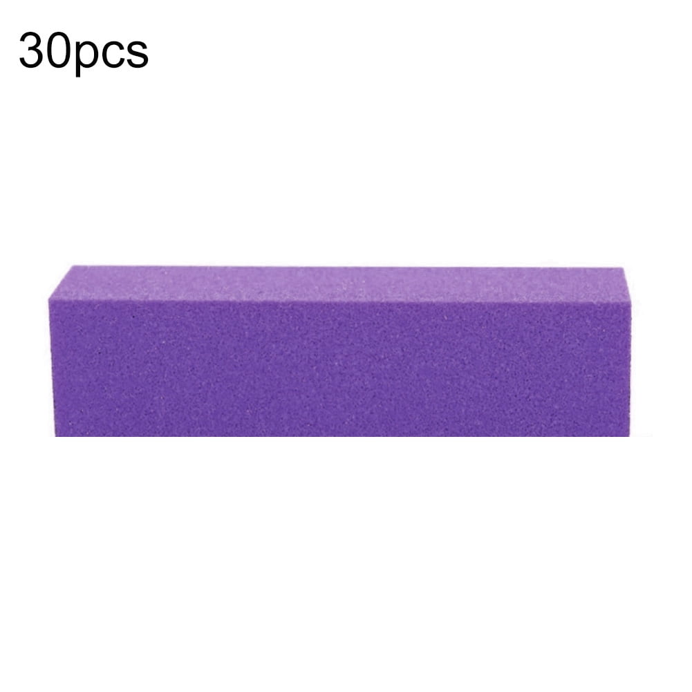 XM Culture 30Pcs Rectangular Sponge Nail Buffer Sanding Block File ...
