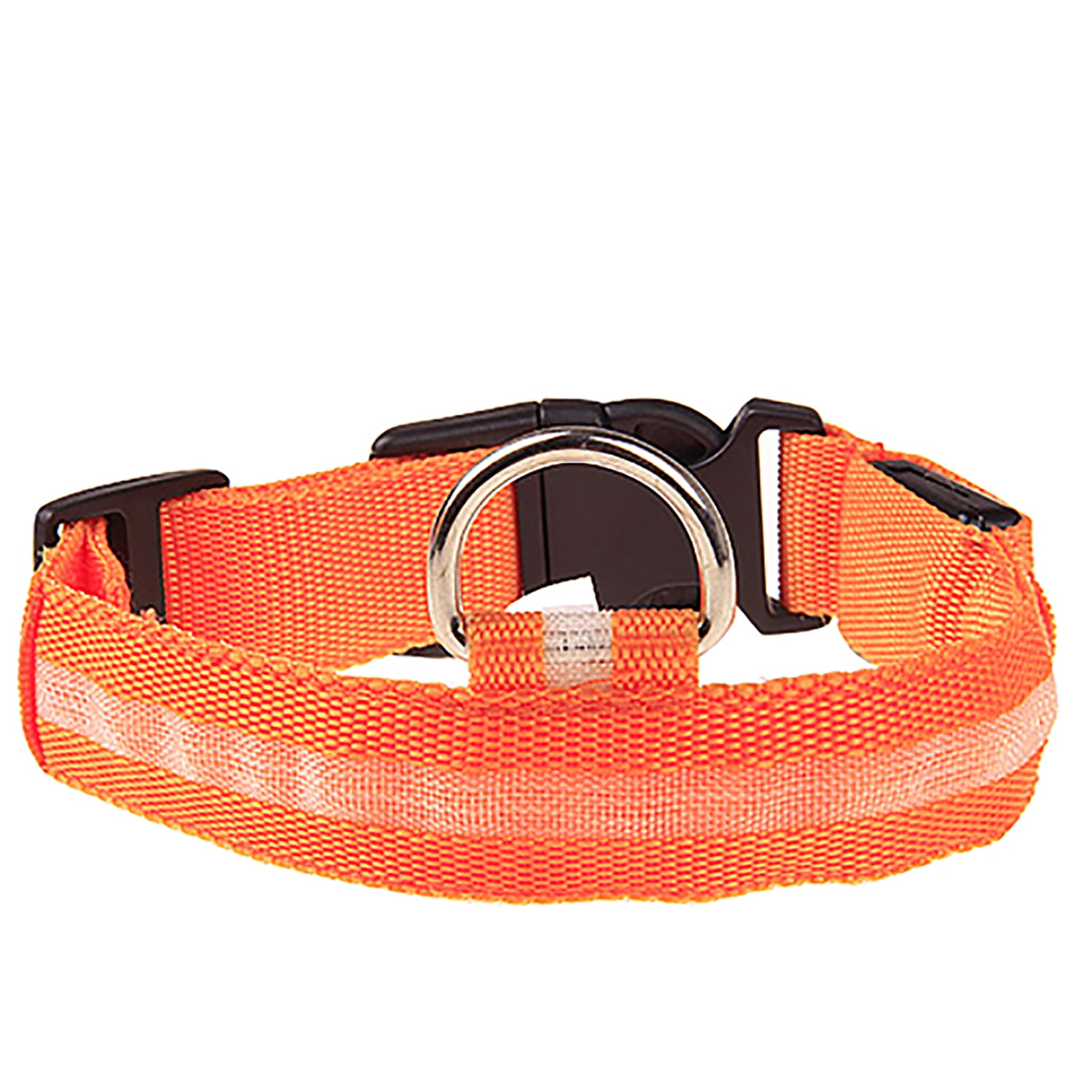 XM Culture Neck Strap Adjustable Rain Resistant Nylon LED Dog Collar ...