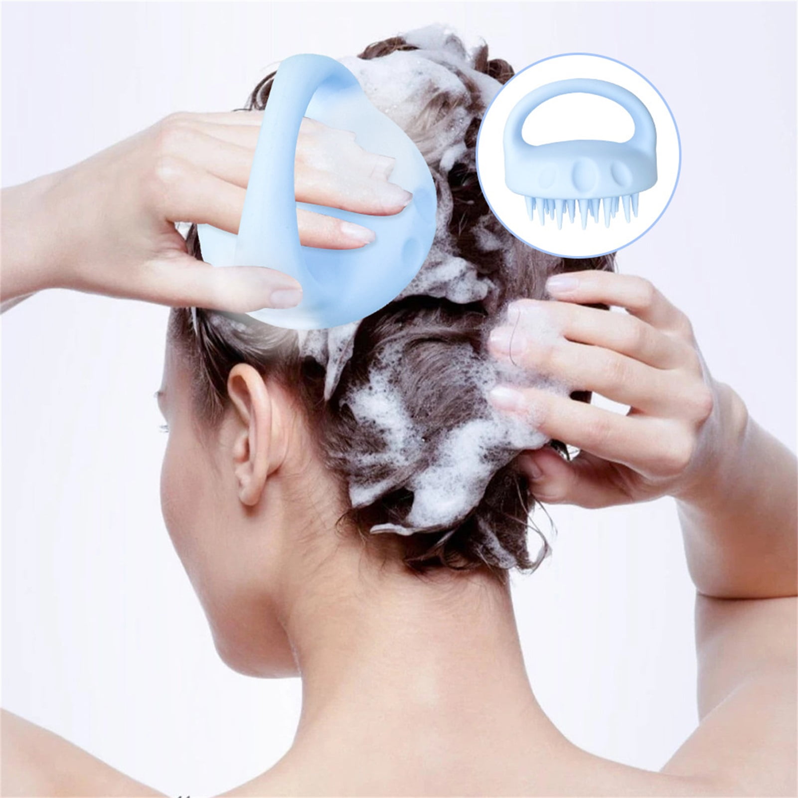 XM Culture Scalp Massager Soft Bristles Waterproof Non-slip Ergonomic ...