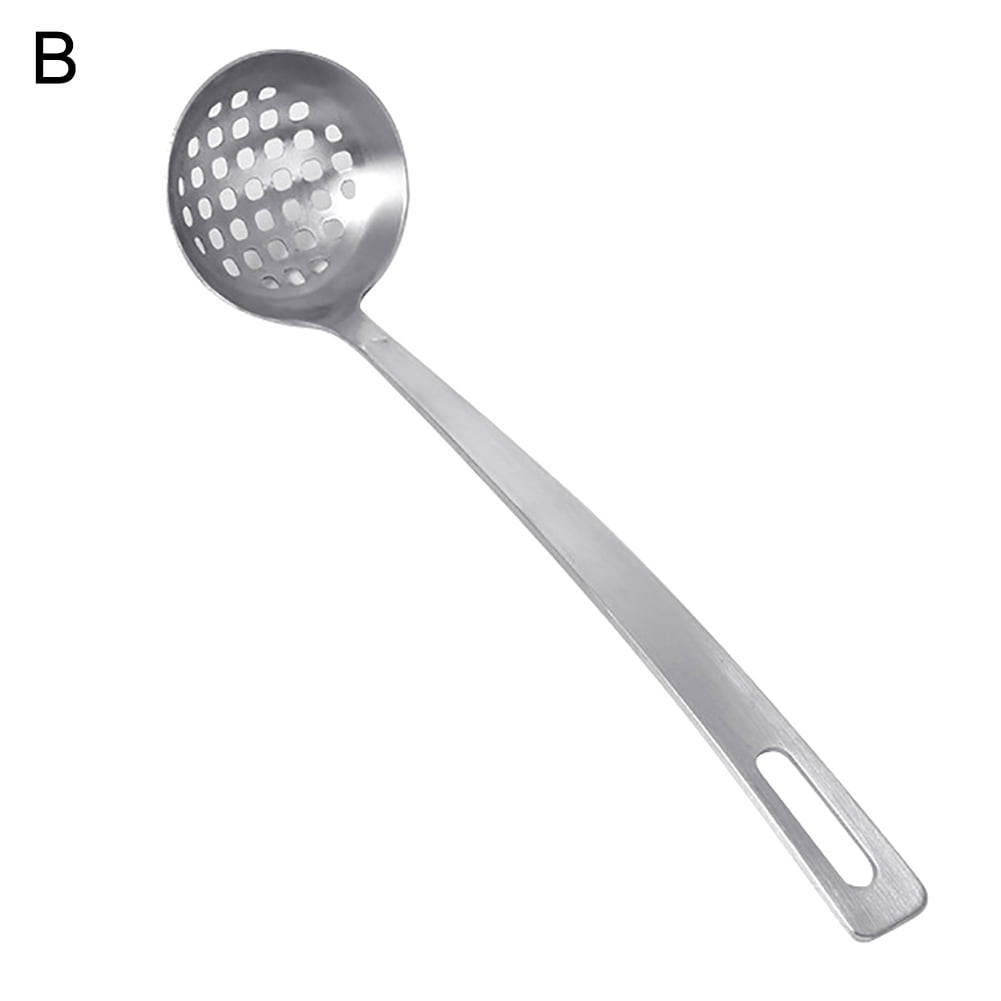 XM Culture Stainless Steel Long Handle Hot Pot Soup Ladle Colander ...