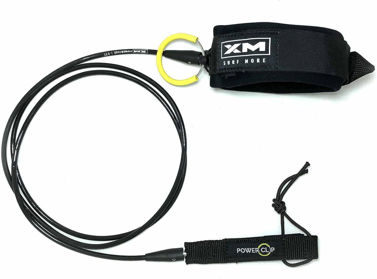 XM SURF River Power-Clip Surfboard Leash Knee/Calf, Detachable Ankle ...
