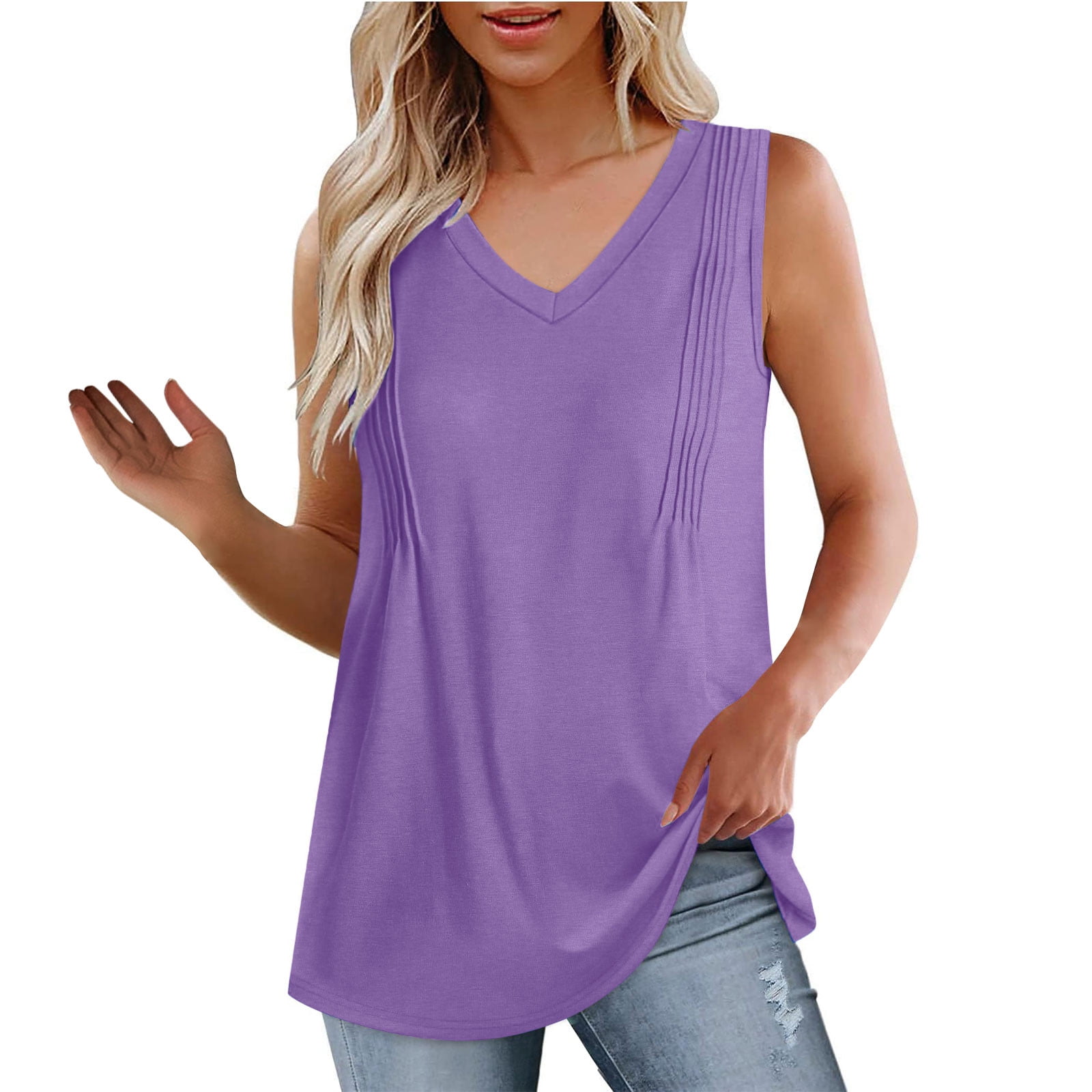 Xmbpum Workout Crop Tank Top Womens Holiday Tops Plus Size Chiffon Tops For Women Sexy Plus