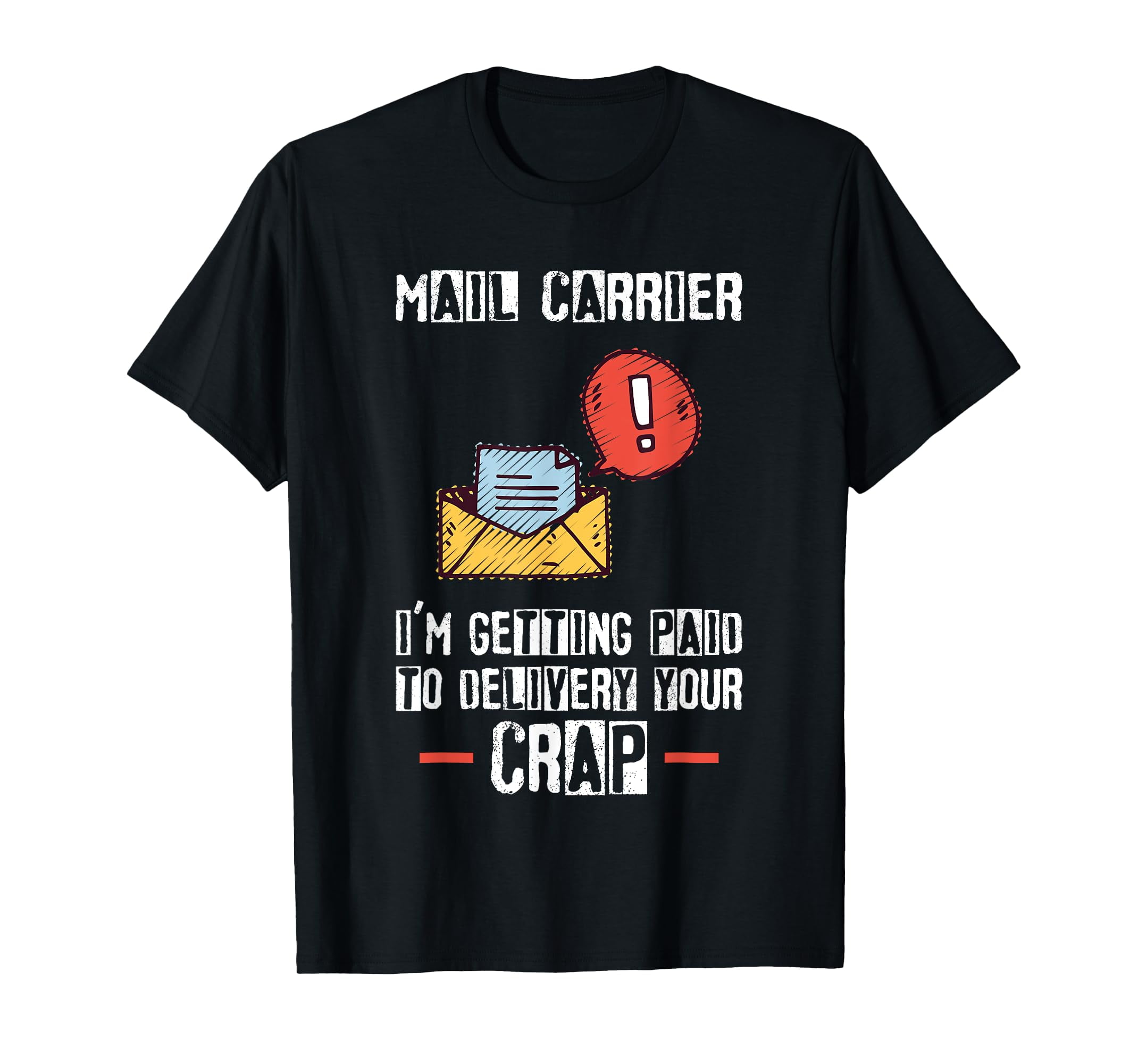 XMLYSH Mail Carrier funny Postal Workers Rural Carrier graphic tee ...