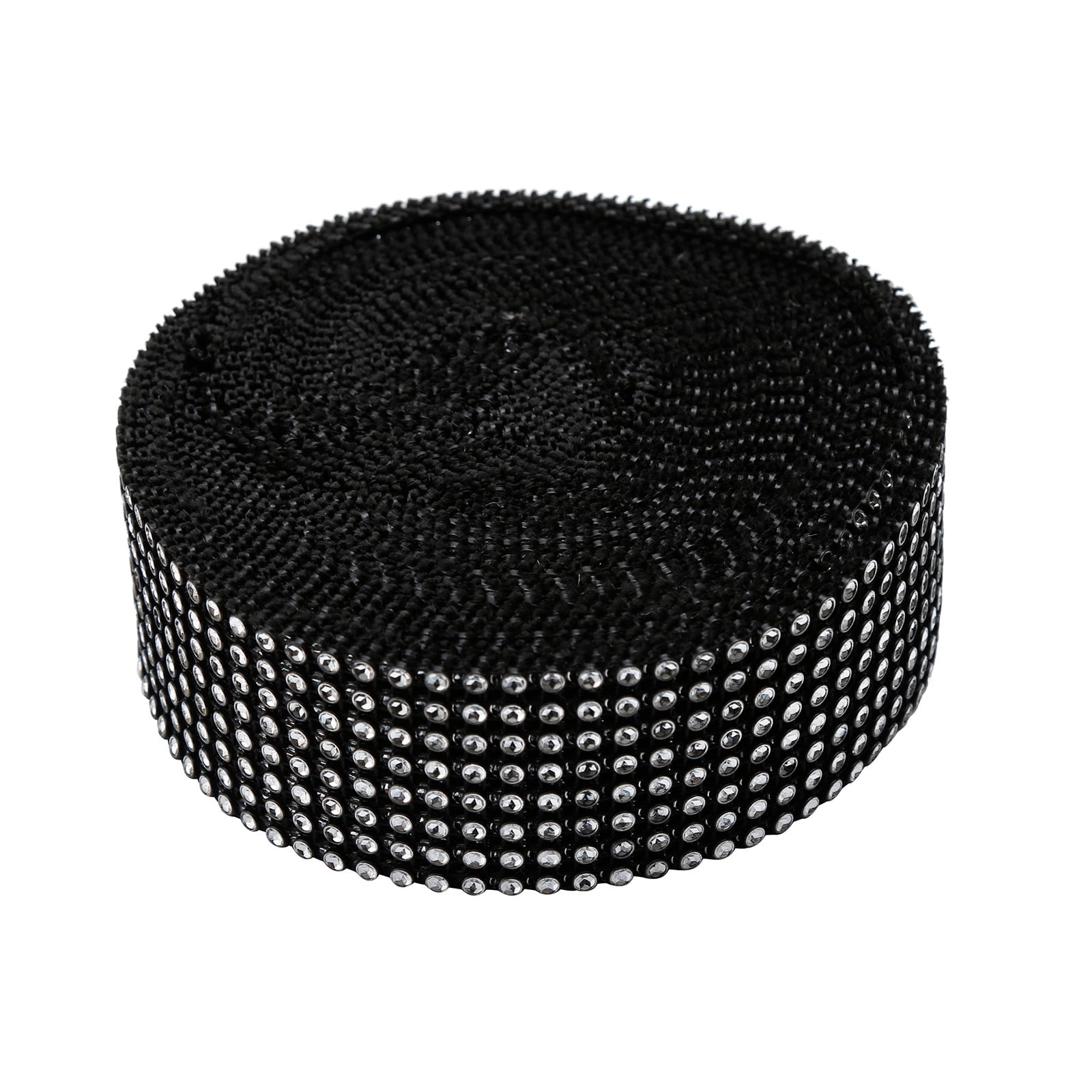 XMMSWDLA 10 Yards Bling Wrap Ribbon Rhinestone Ribbon Acrylic Wrap Mesh ...