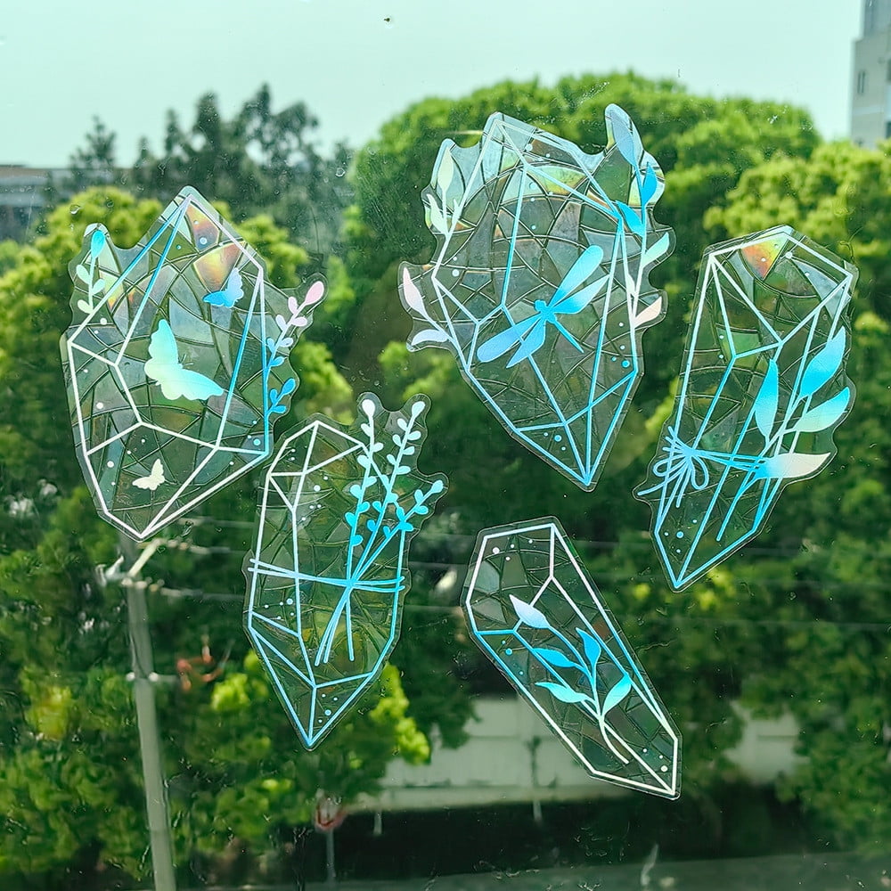 XMMSWDLA 12 Pieces Window Strike Prevention Stickers Decals Anti ...