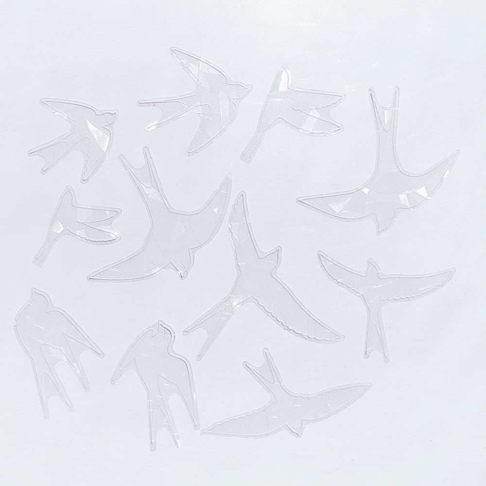 XMMSWDLA 12 Pieces Window Strike Prevention Stickers Decals Anti ...
