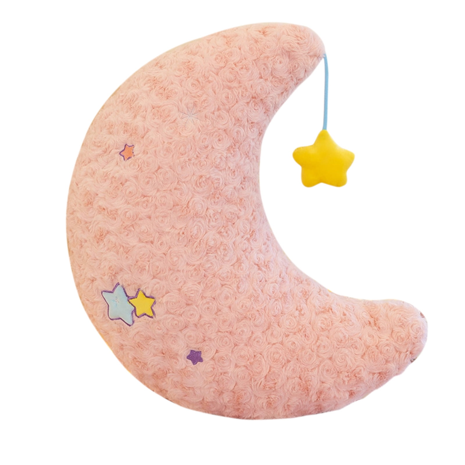 XMMSWDLA 20" Moon Plush Toy Cute Moon Sunshine Stuffed Animals Pillow ...