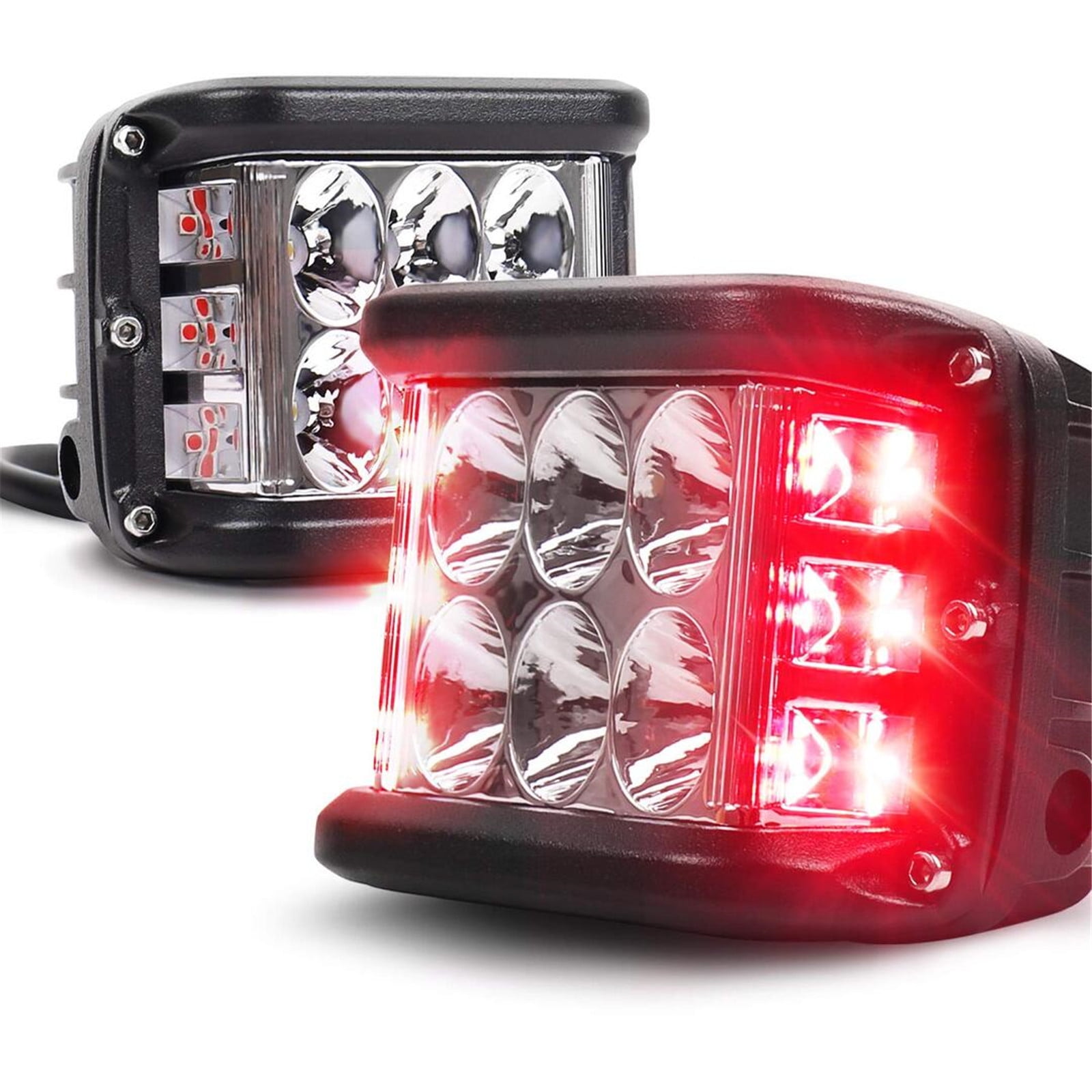 XMMSWDLA 36w Car Dual Sides Led Dual Color Light Ultra Bright Double ...