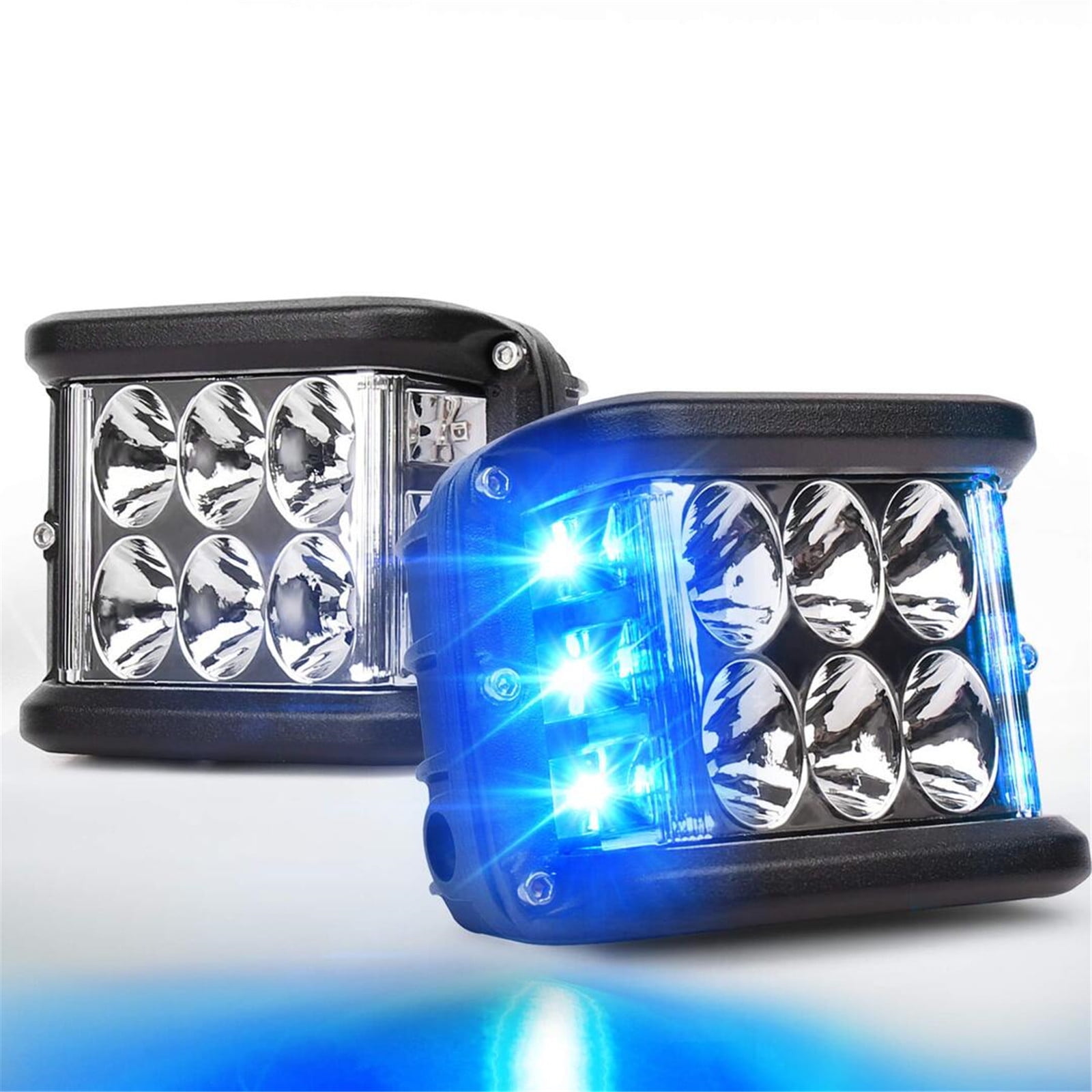 XMMSWDLA 36w Car Dual Sides Led Dual Color Light Ultra Bright Double ...