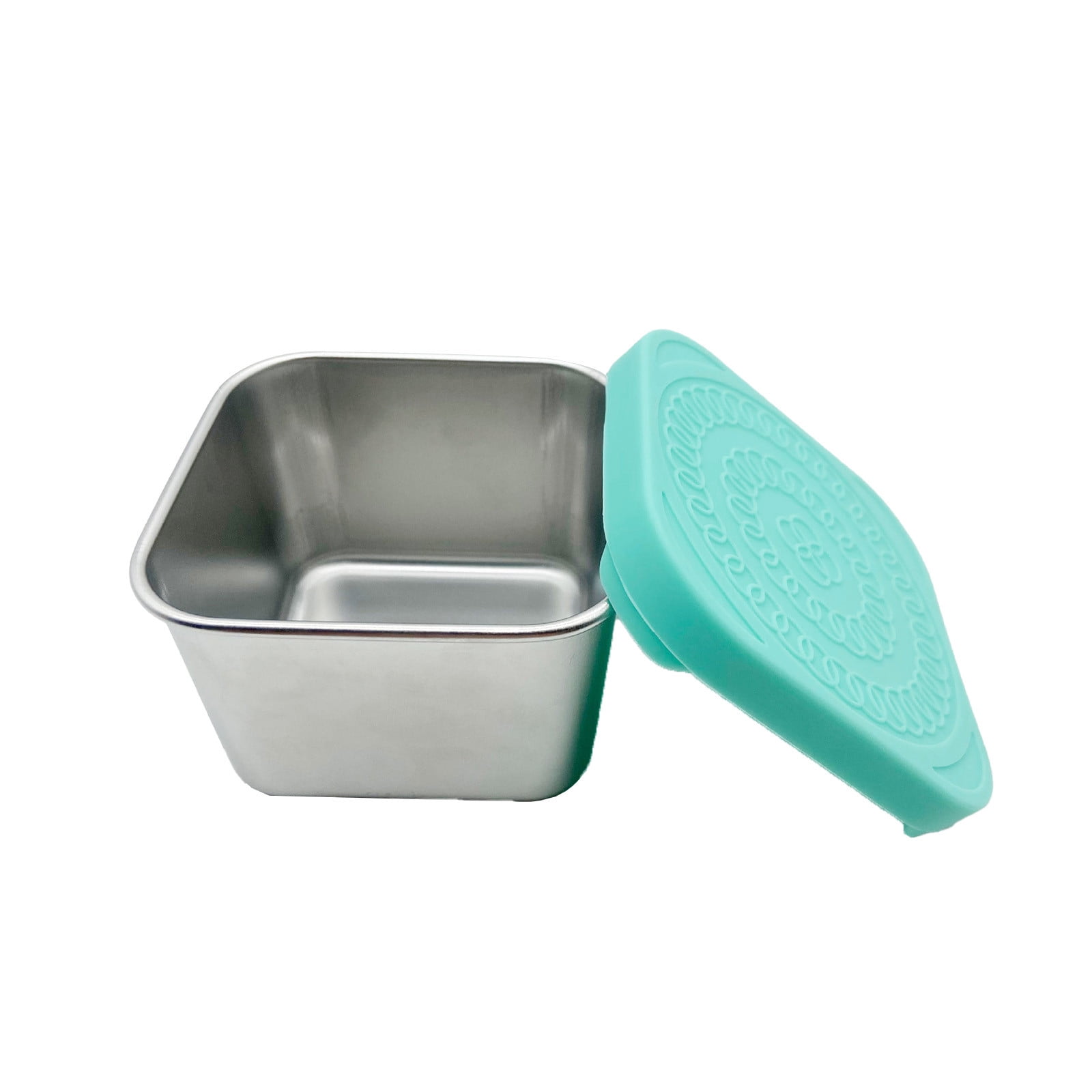 XMMSWDLA 3Pack 6oz Stainless Steel Snack Containers, Small Metal Food ...