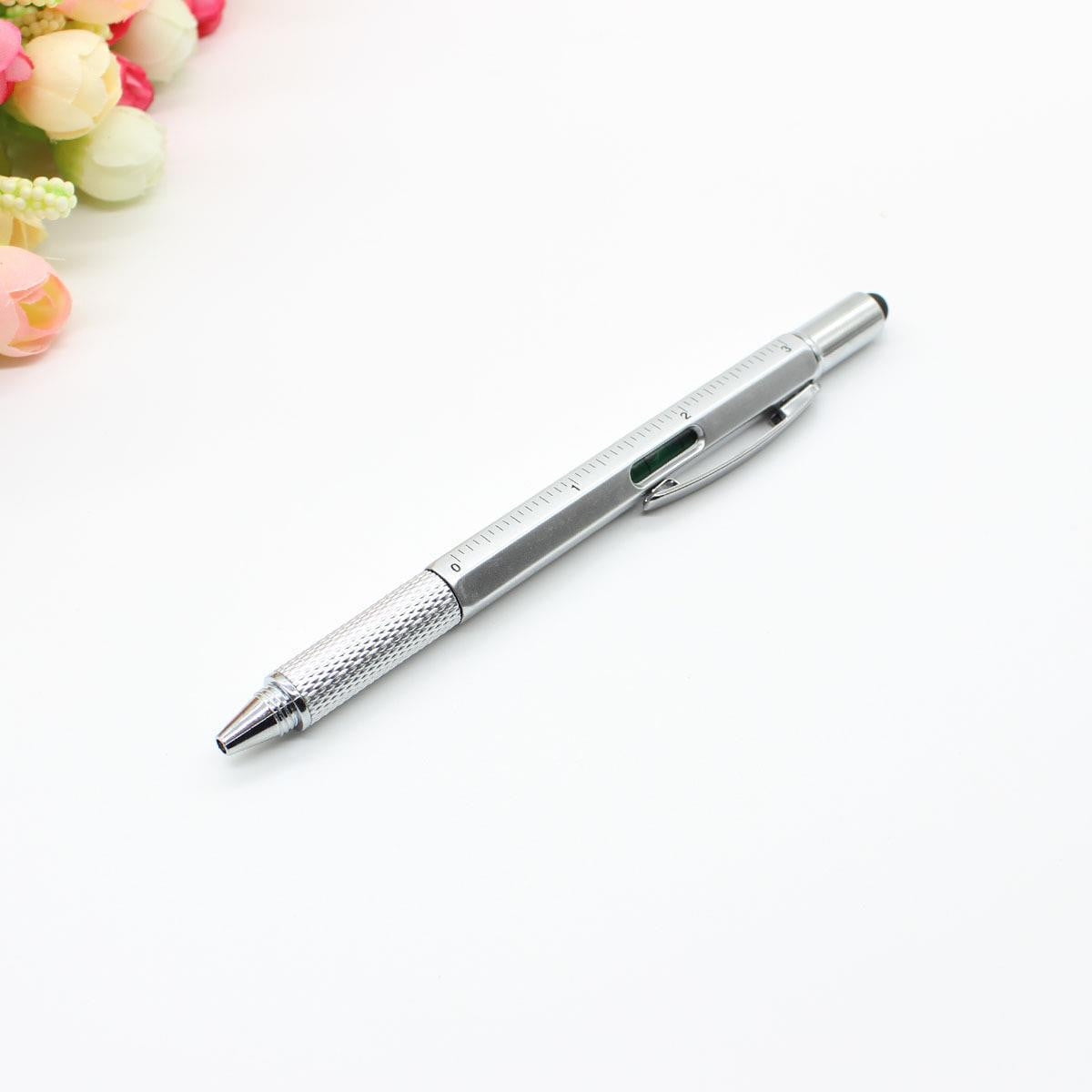 XMMSWDLA Ballpoint Pens 6 In 1 Multi-Functional Stylus Pen with Clip ...