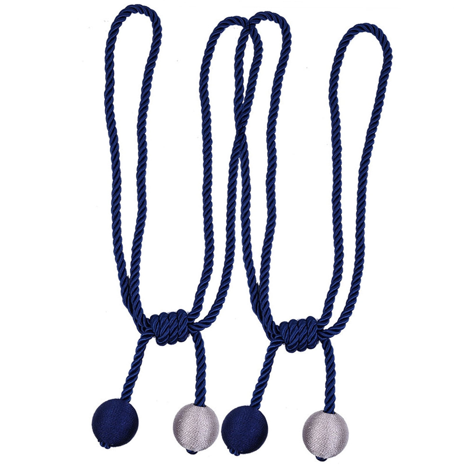 XMMSWDLA Basement Window Curtains Retro Window Curtain Cord Rope Buckle ...