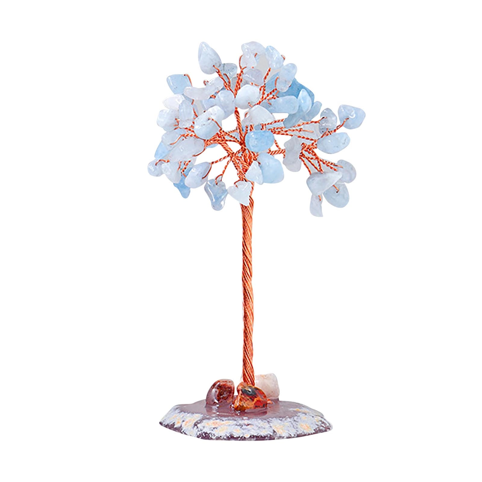 XMMSWDLA Birthday Decorations Crystal Tree,Crystal Tree for Positive ...