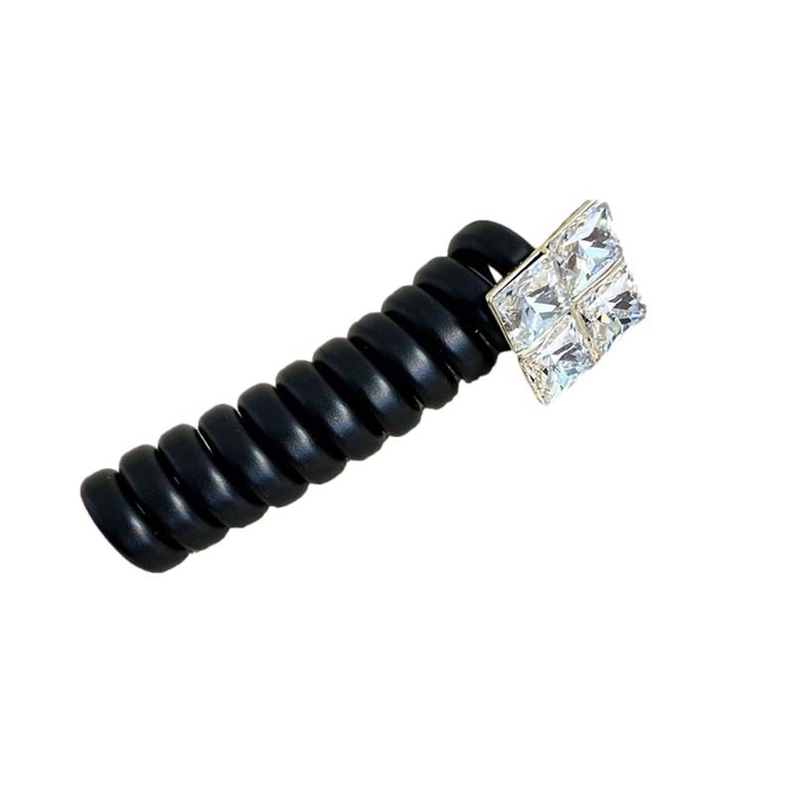 XMMSWDLA Bowknot Braided Telephone Wire Hair Bands, No Crease Elastic ...