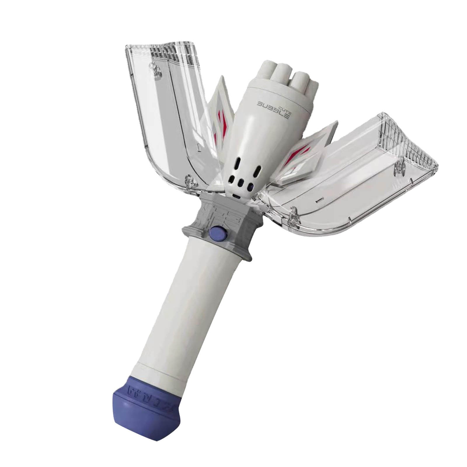 XMMSWDLA Bubble Machine Handheld Bubble Stick Shaper Light Sound Effect ...