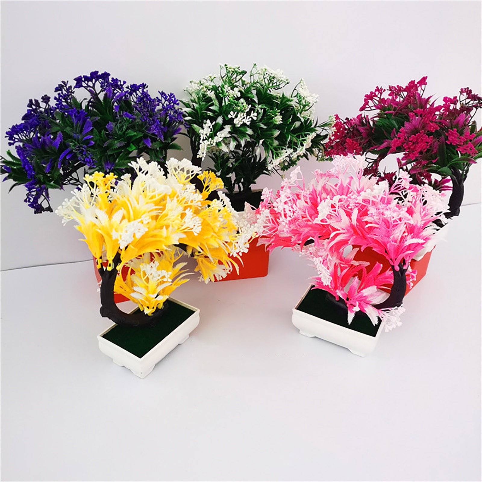 Christmas Decorations, Simulated Welcome Potted Plants, Plastic ...