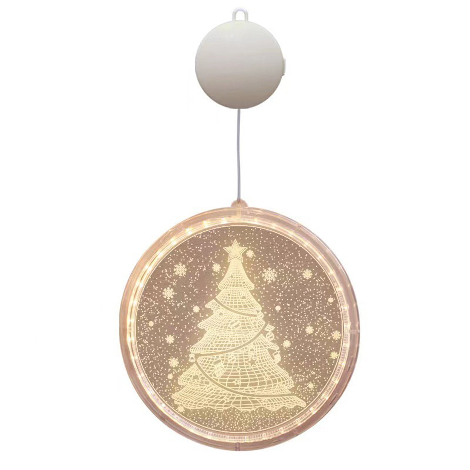 XMMSWDLA Christmas Window Lights Decorations, LED Christmas Window ...