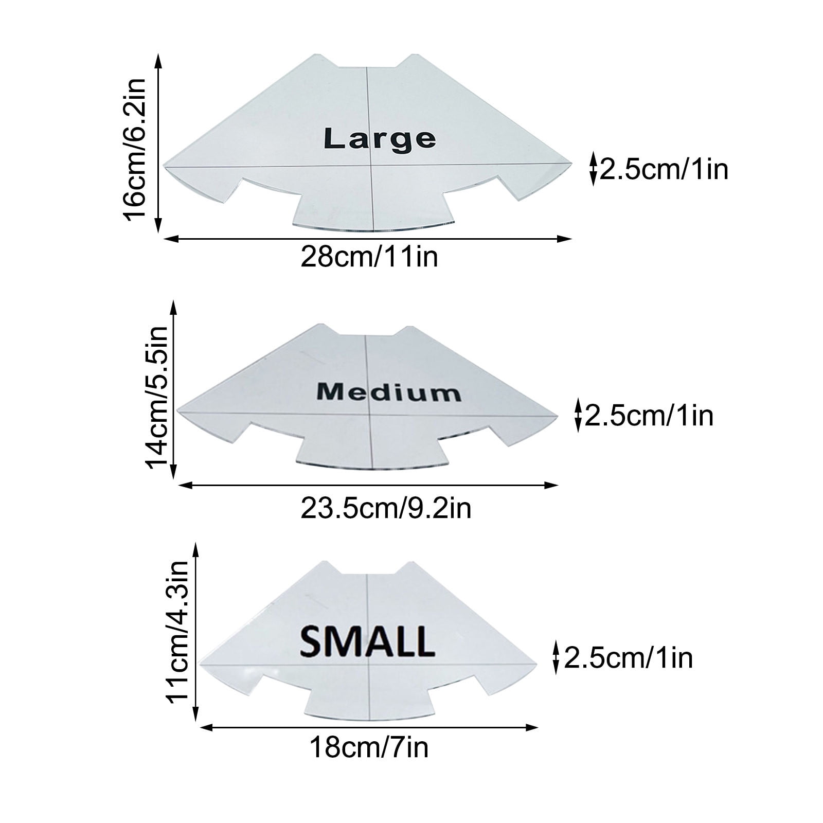 XMMSWDLA Cute Key Pouch Template Set Key Bag Stencil Chalk Marker ...