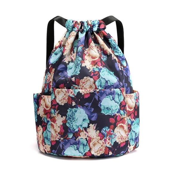 XMMSWDLA Drawstring Backpack,Women'S Drawstring Bag,Sports Drawstring Backpack,Large Wet and Dry ...