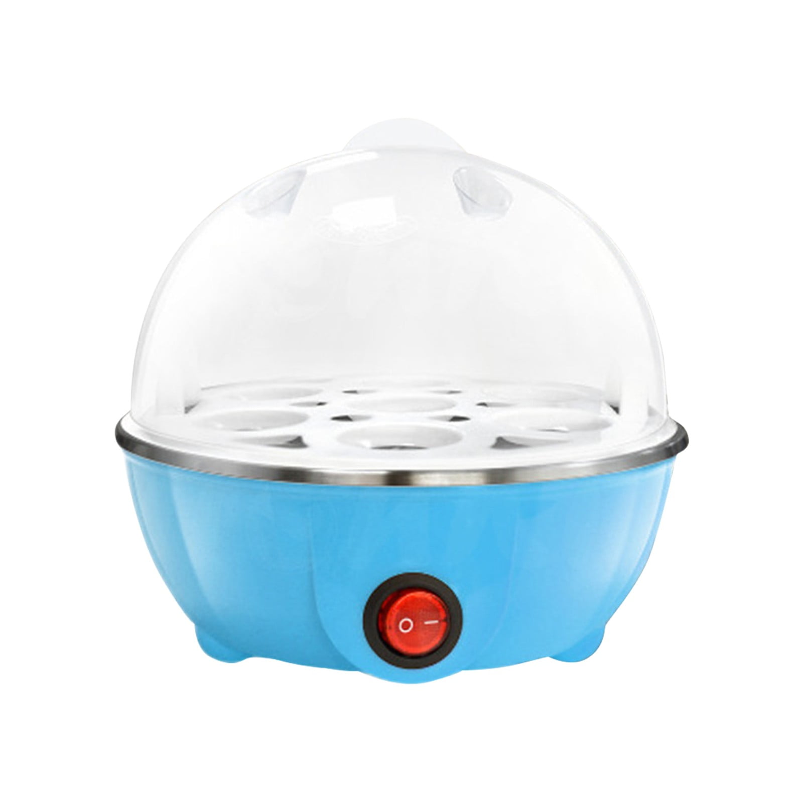 XMMSWDLA Easy Egg Cooker Electric 7-Egg Capacity, Soft, Medium, Hard ...