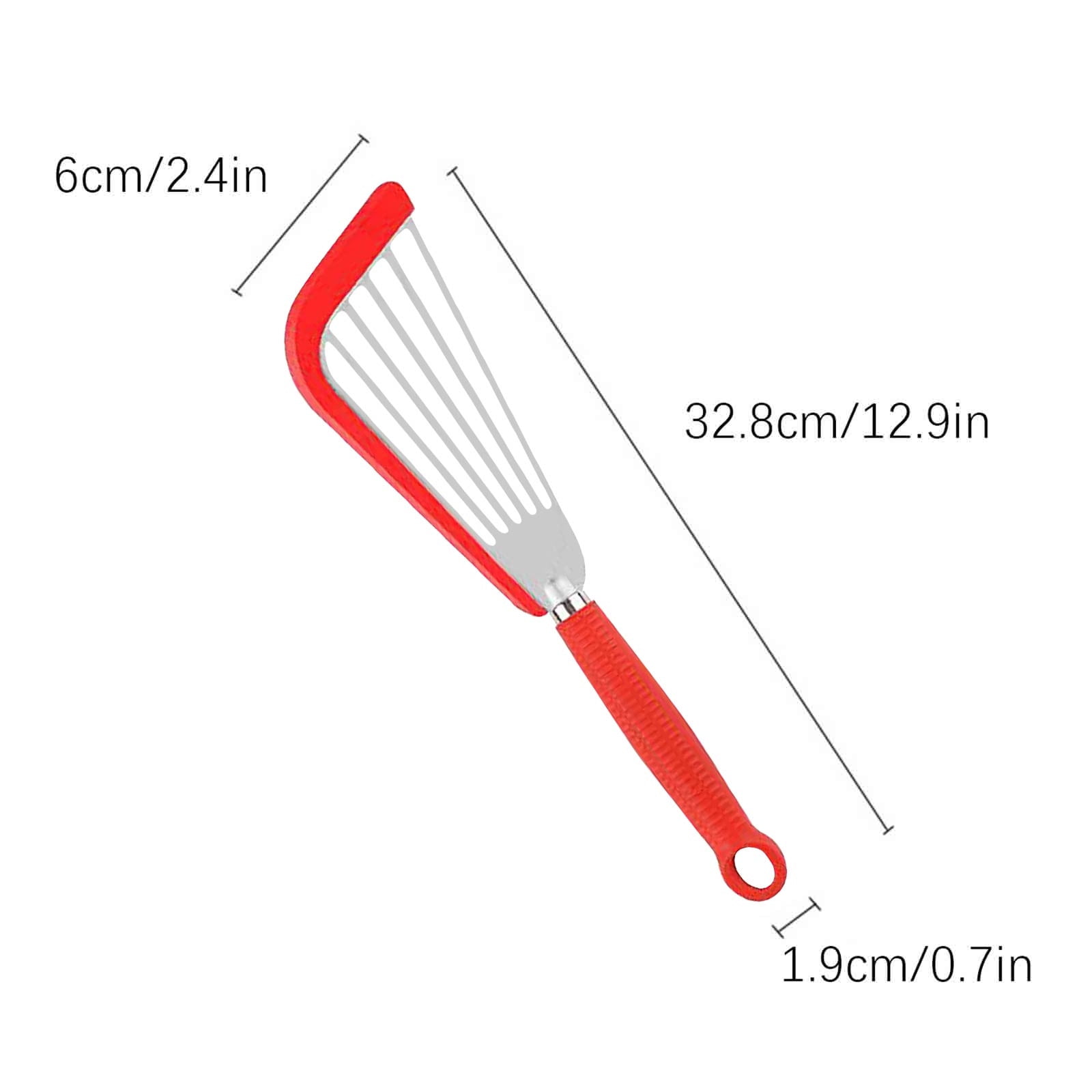 XMMSWDLA Fish Spatula - Slotted Fish Turner Spatula - Silicone Fish ...