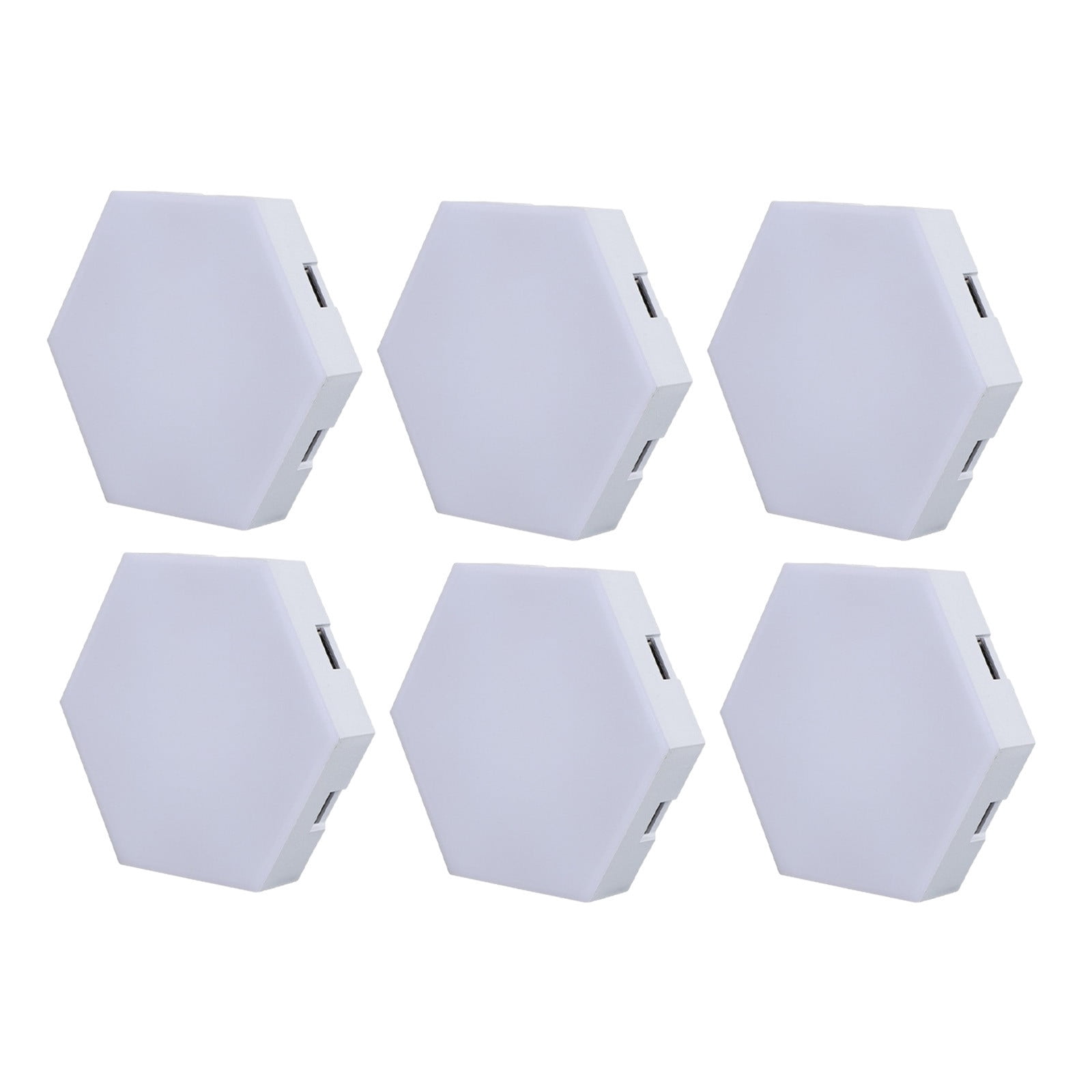 XMMSWDLA Hexagon Lights, Hexagon LED Gaming Lights Panels with Smart ...