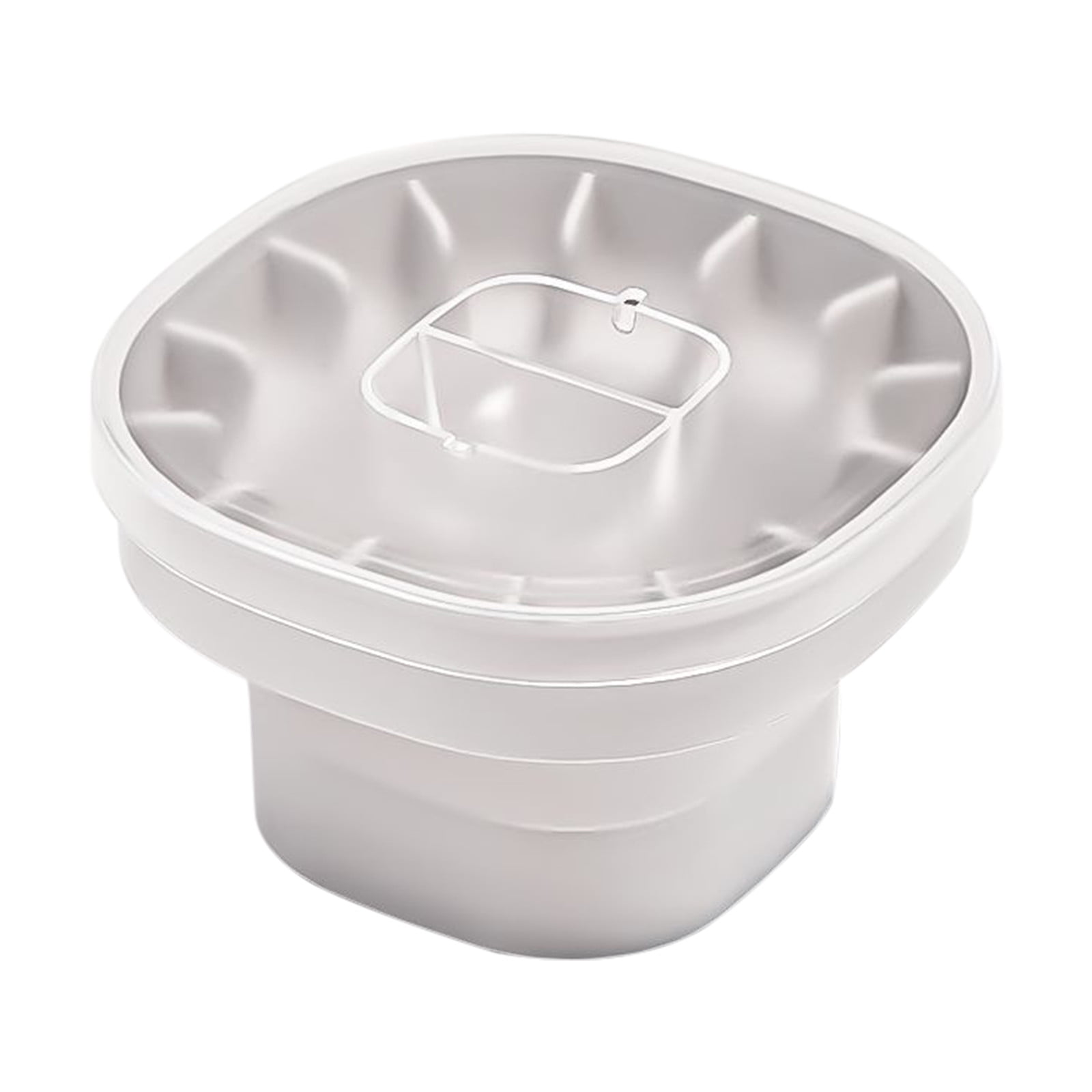 XMMSWDLA Ice Cube Mold Portable Folding Ice Bucket Silicone Foldable ...