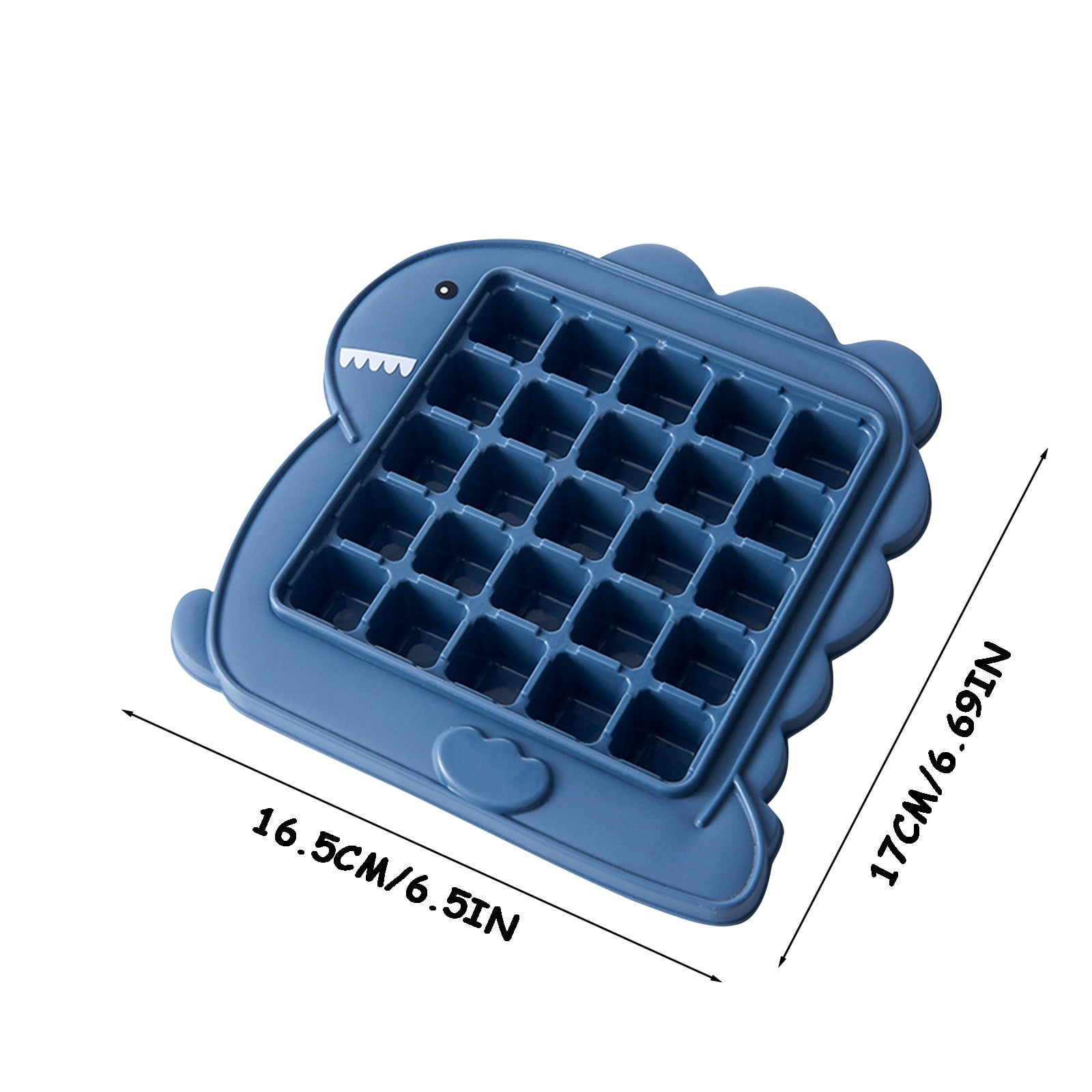 XMMSWDLA Ice Tray Homemade Ice Plastic Ice Box Household Frozen Cold ...