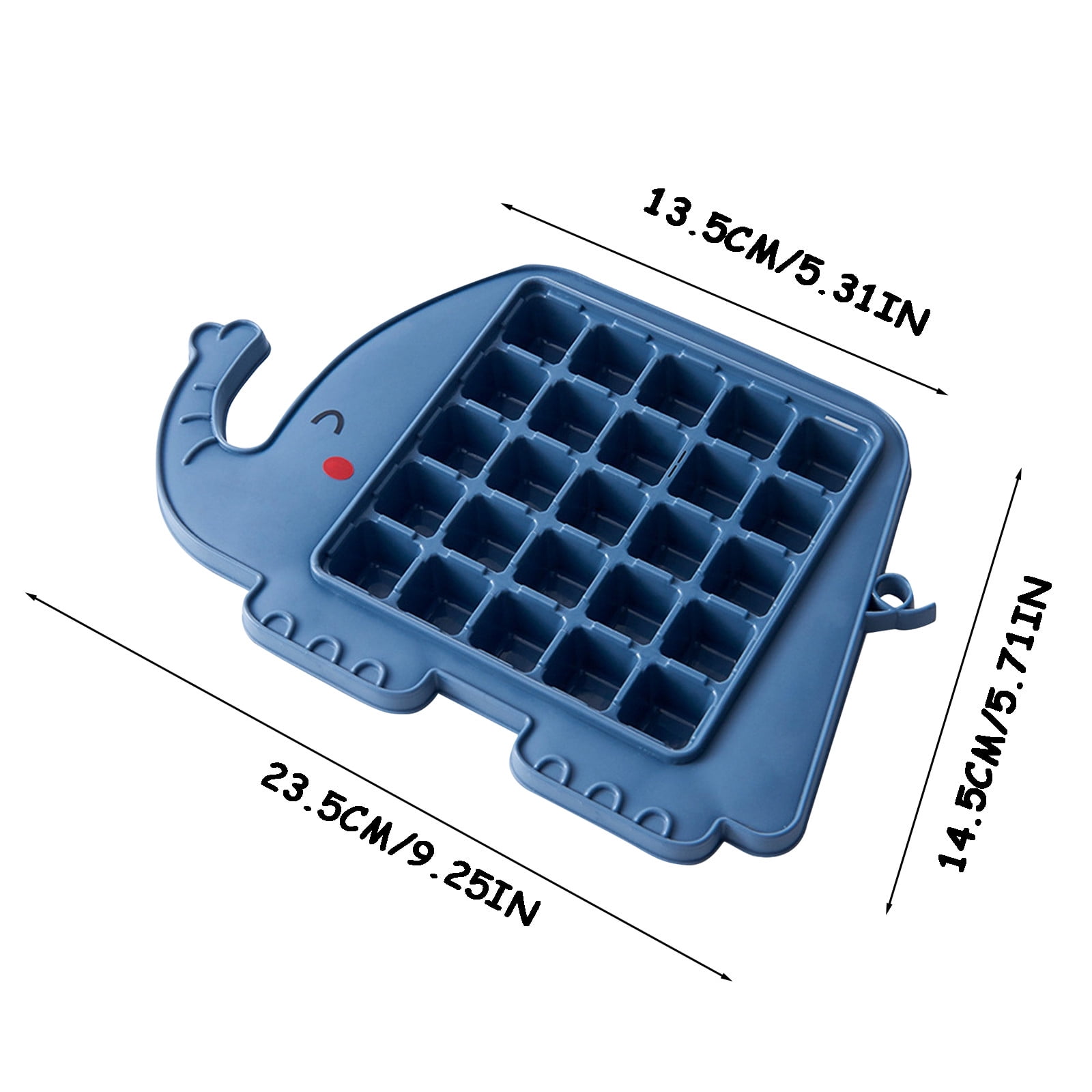 XMMSWDLA Ice Tray Homemade Ice Plastic Ice Box Household Frozen Cold ...