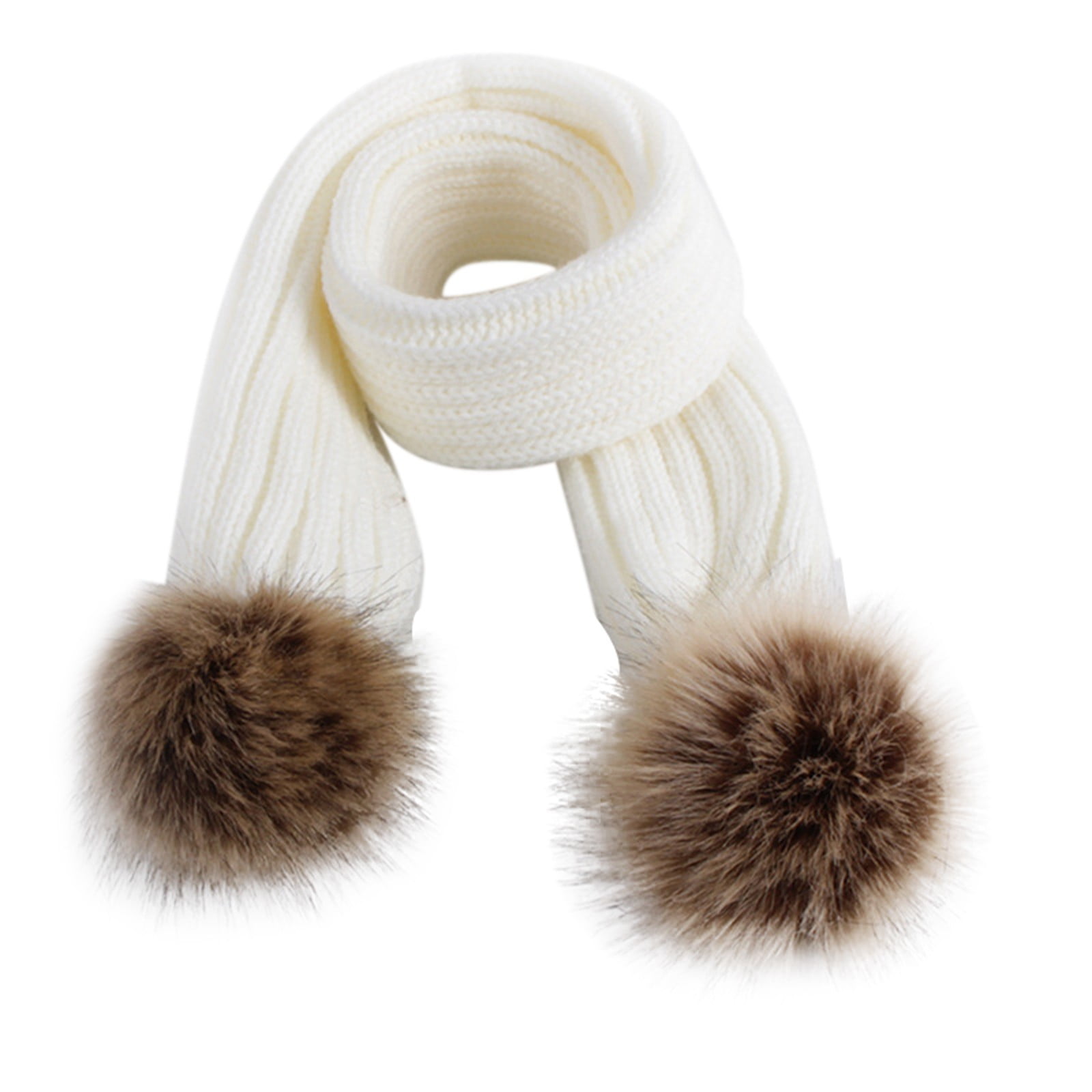 XMMSWDLA Kids Winter Scarf Toddler Scarf Adjustable Children Neck ...