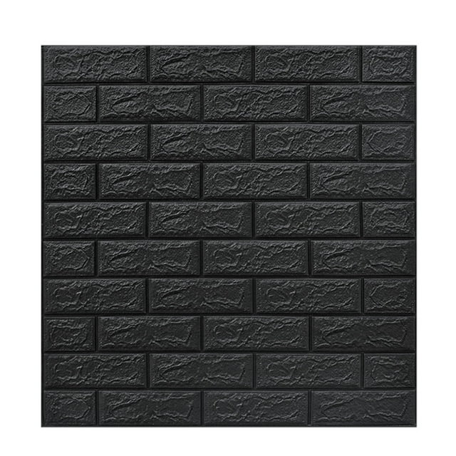 XMMSWDLA Kitchen Wall DecorDiy 3d Brick Pe Foam Wallpaper Panels Room Decal Stone Decoration ...