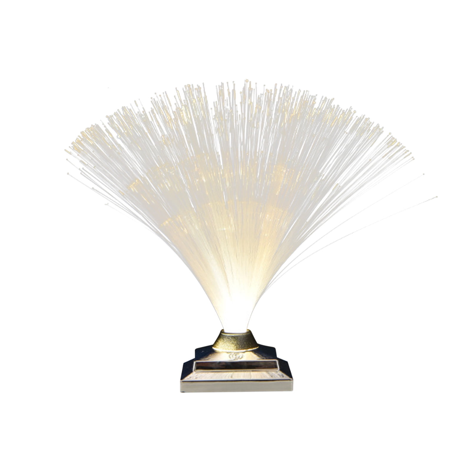 XMMSWDLA LED Fiber Lamp Color Changing Fiber Centerpiece with Crystal ...