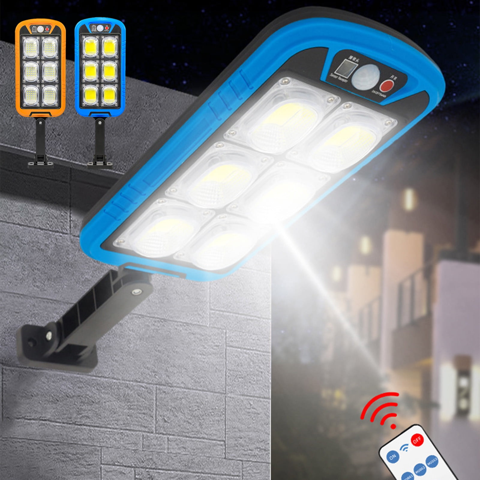 Led Solar Street Lights Outdoor, Led Remote Control Solar Parking ...