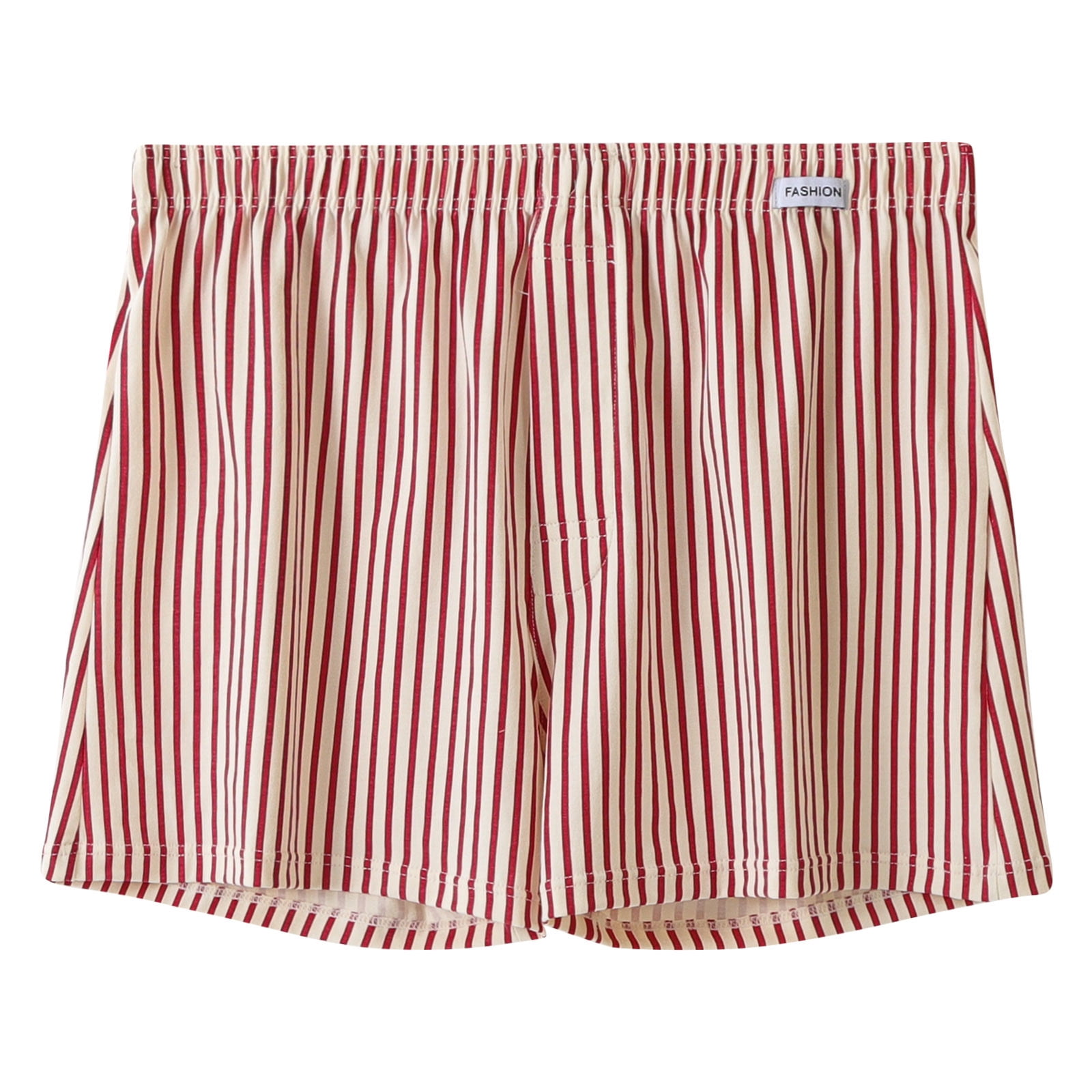 XMMSWDLA Mens Loose Boxers Cotton Short Inseam Boxer Shorts Sleep ...