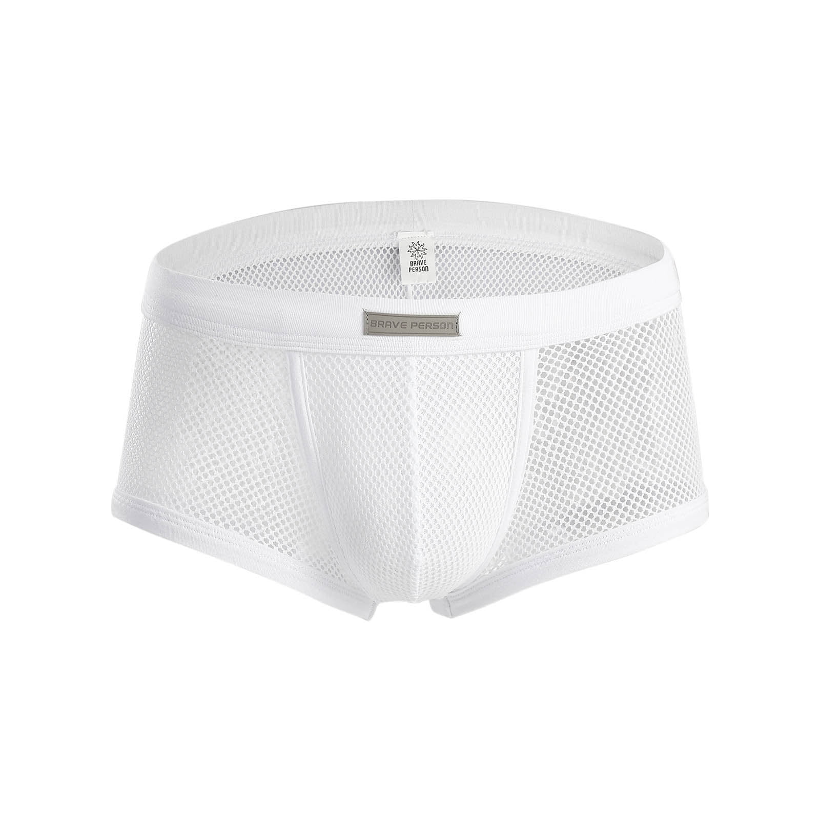 XMMSWDLA Mens Underwear Boxers Briefs Cotton Stretchy Underwear Pack ...