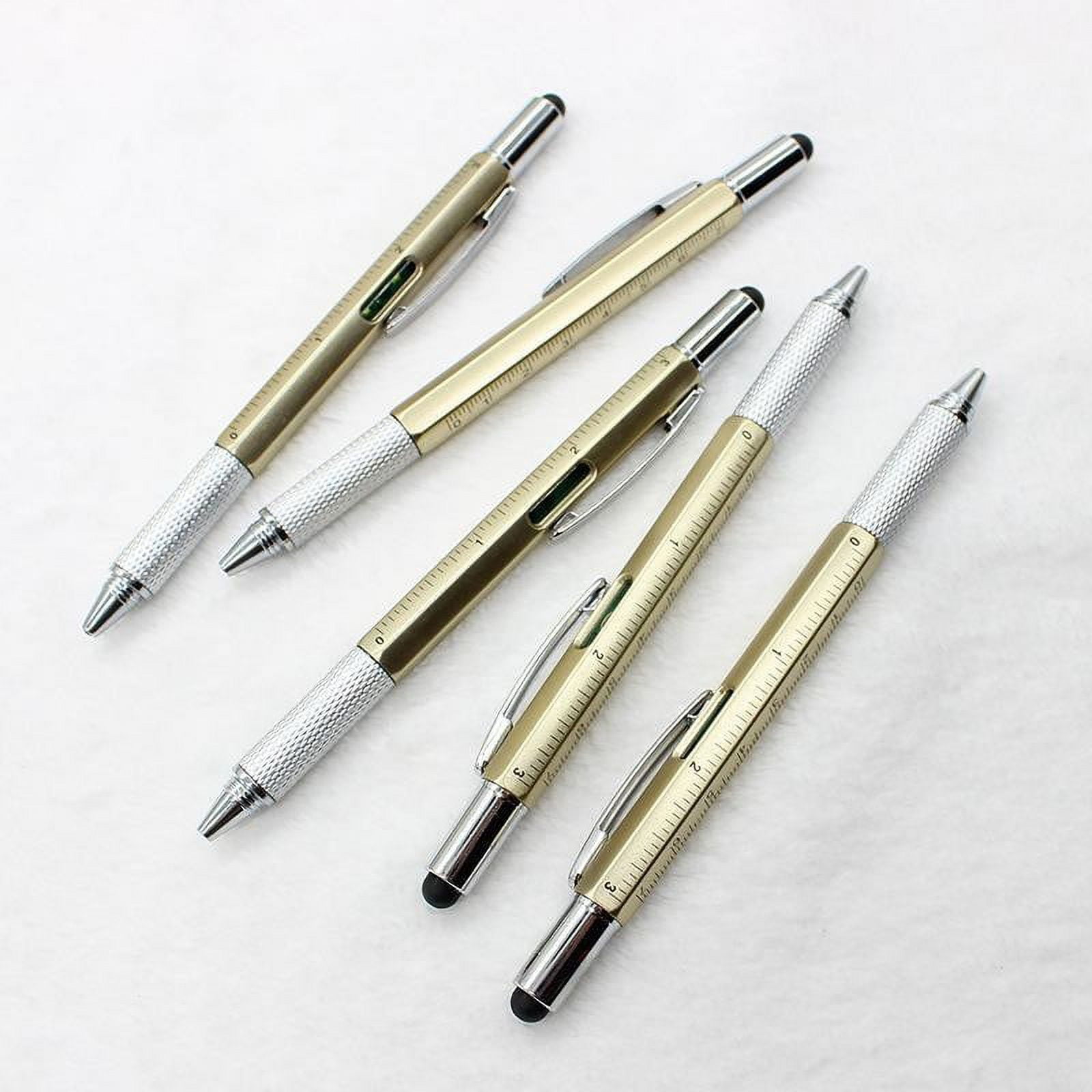 XMMSWDLA Metal Pencil 6 In 1 Multi-Functional Stylus Pen with Clip ...