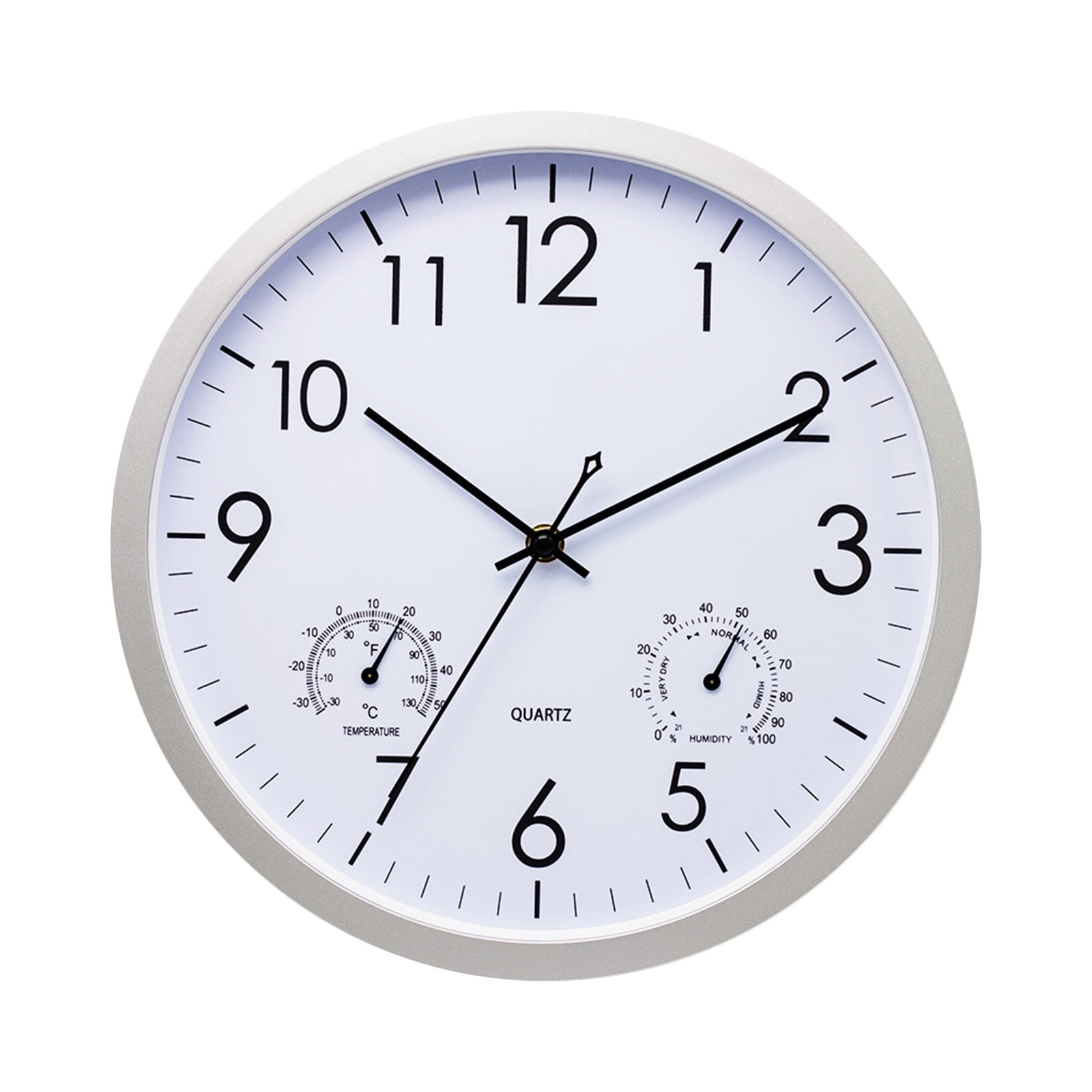 XMMSWDLA Outdoor Garden Retro Clock Waterproof Temperature Measurement ...