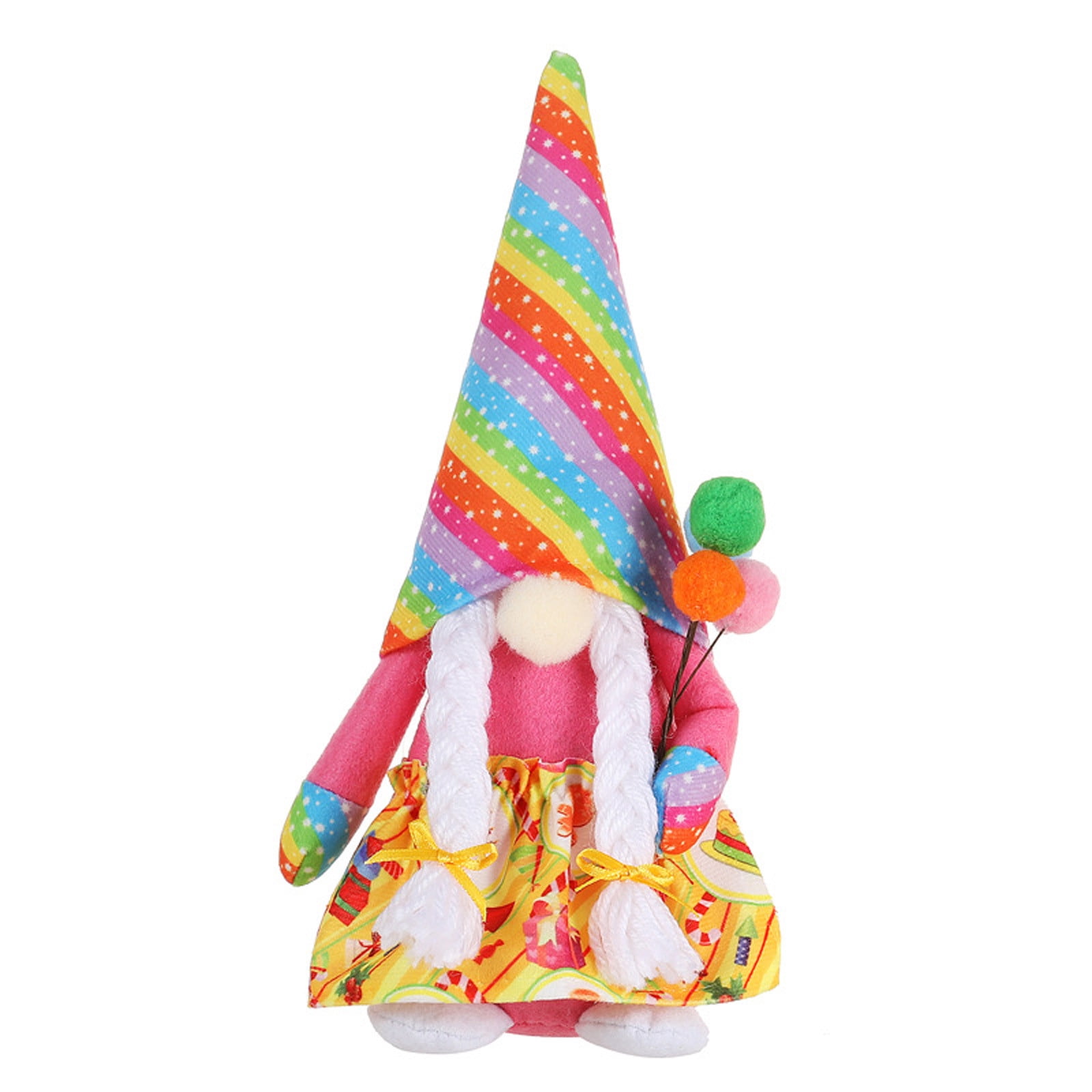 XMMSWDLA Party Decorations Rainbow Birthday Dwarf Doll Dwarf Family ...